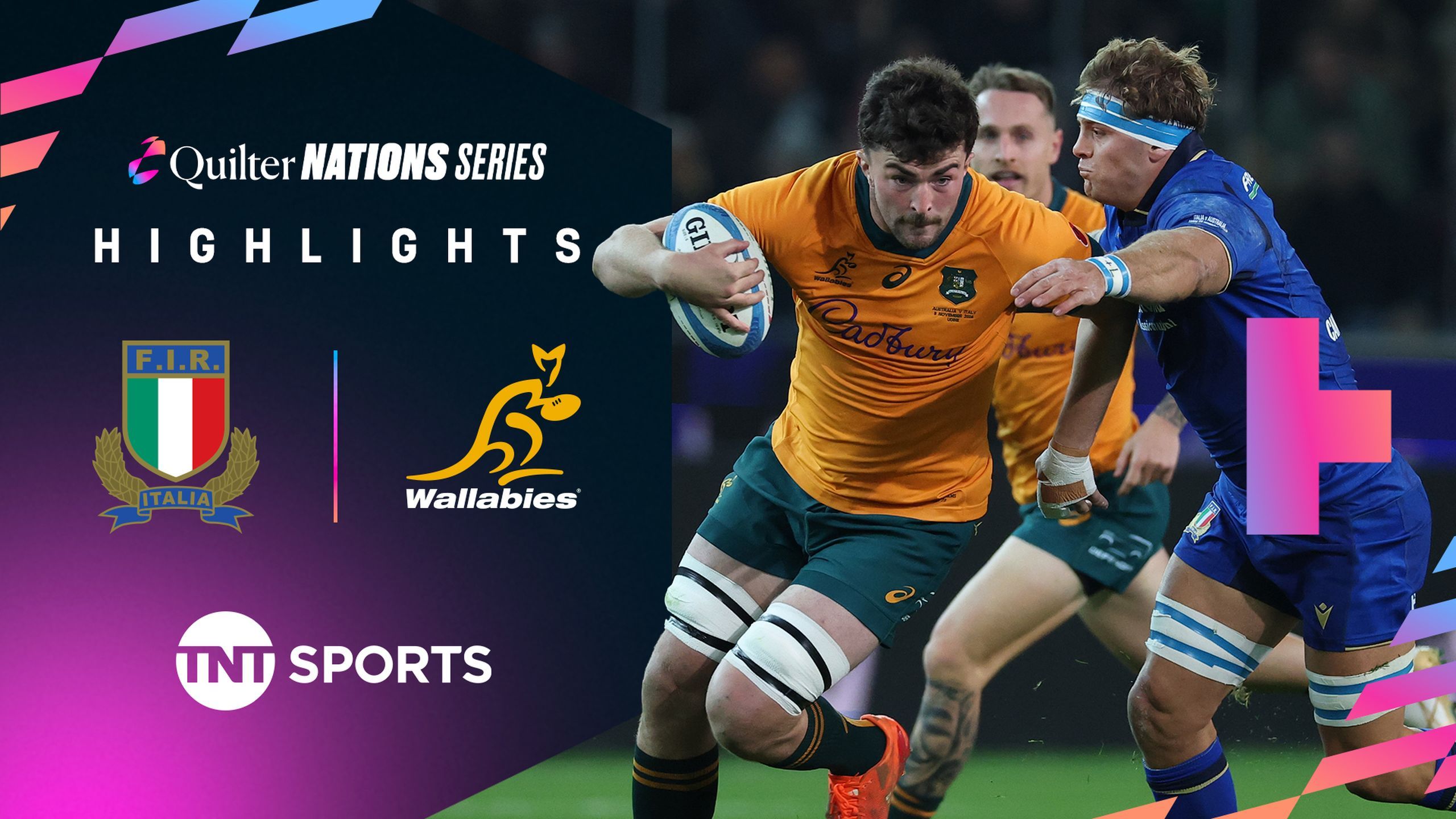 Quilter Nations Series highlights: Monty Ioane produces winning try as Italy claim famous win ...