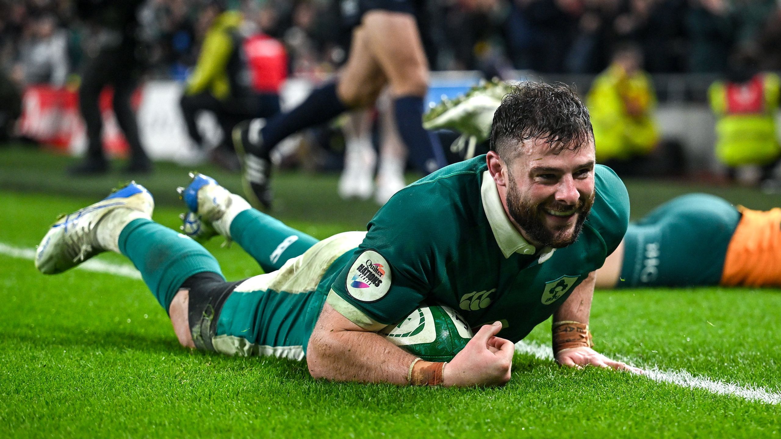'The men in green running riot!' - Ireland finish with a flourish ...
