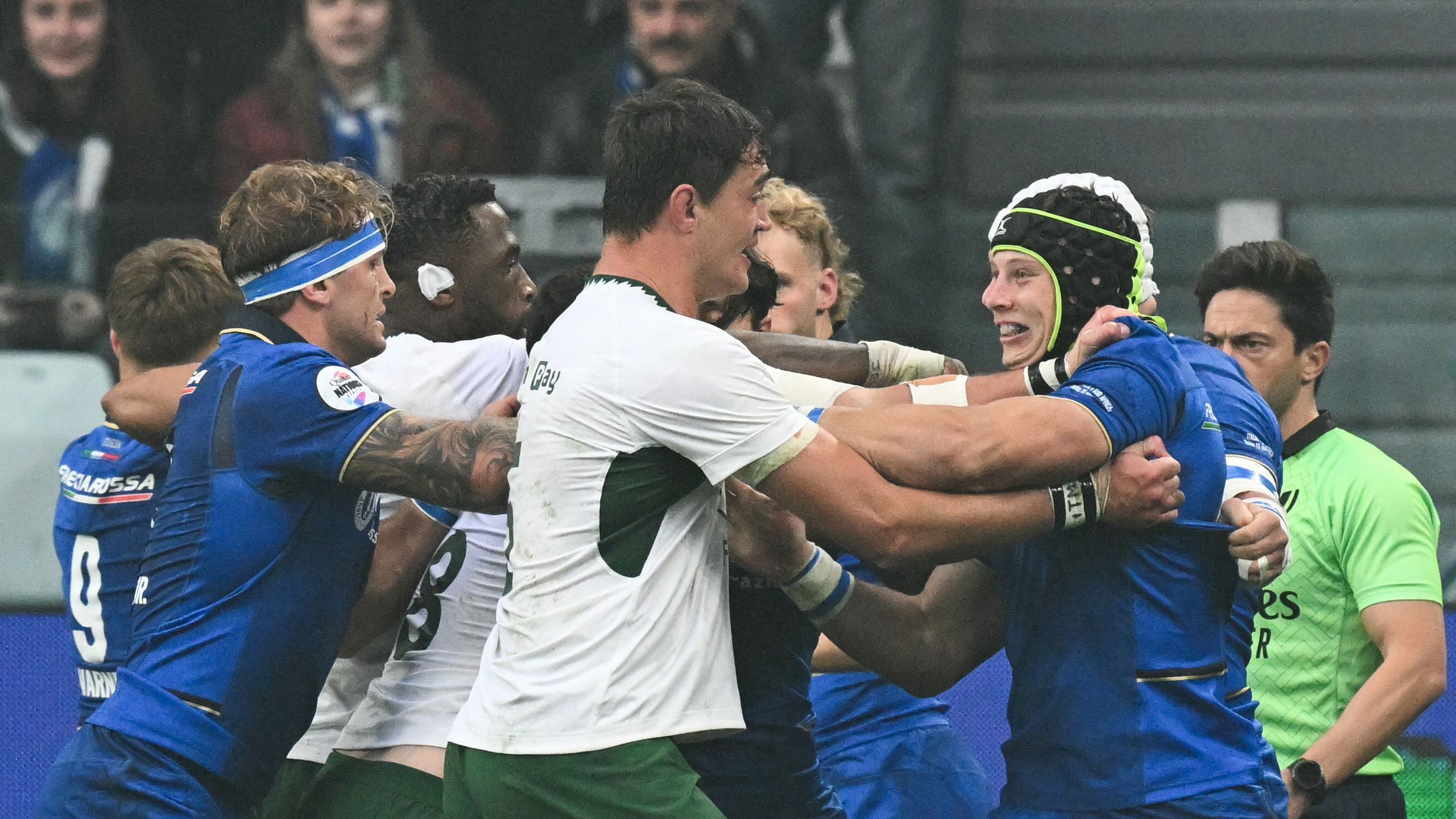 Watch: South Africa receive controversial red card in second successive ...