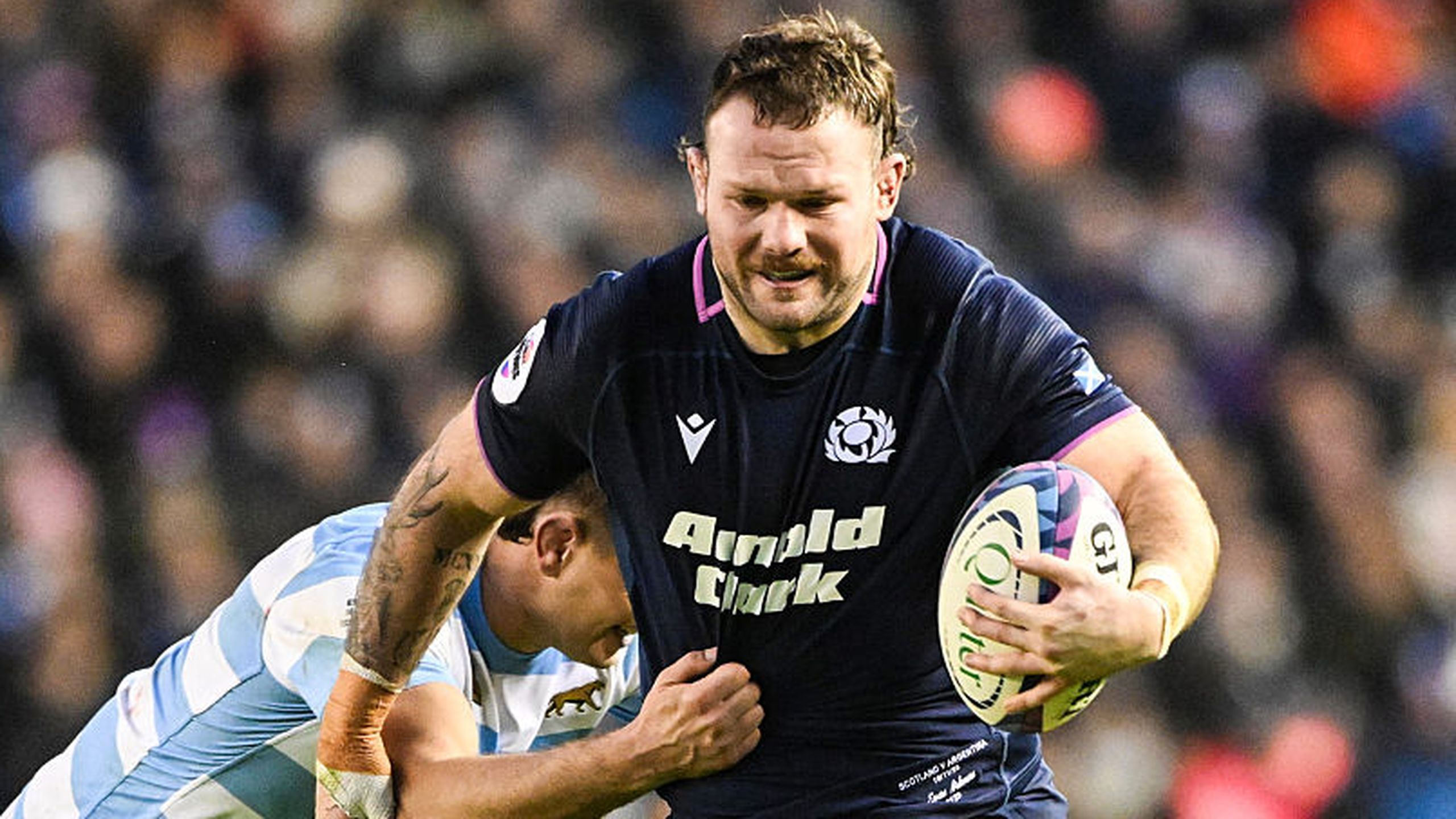 Ewan Ashman drives through to extend Scotland's lead with second try ...
