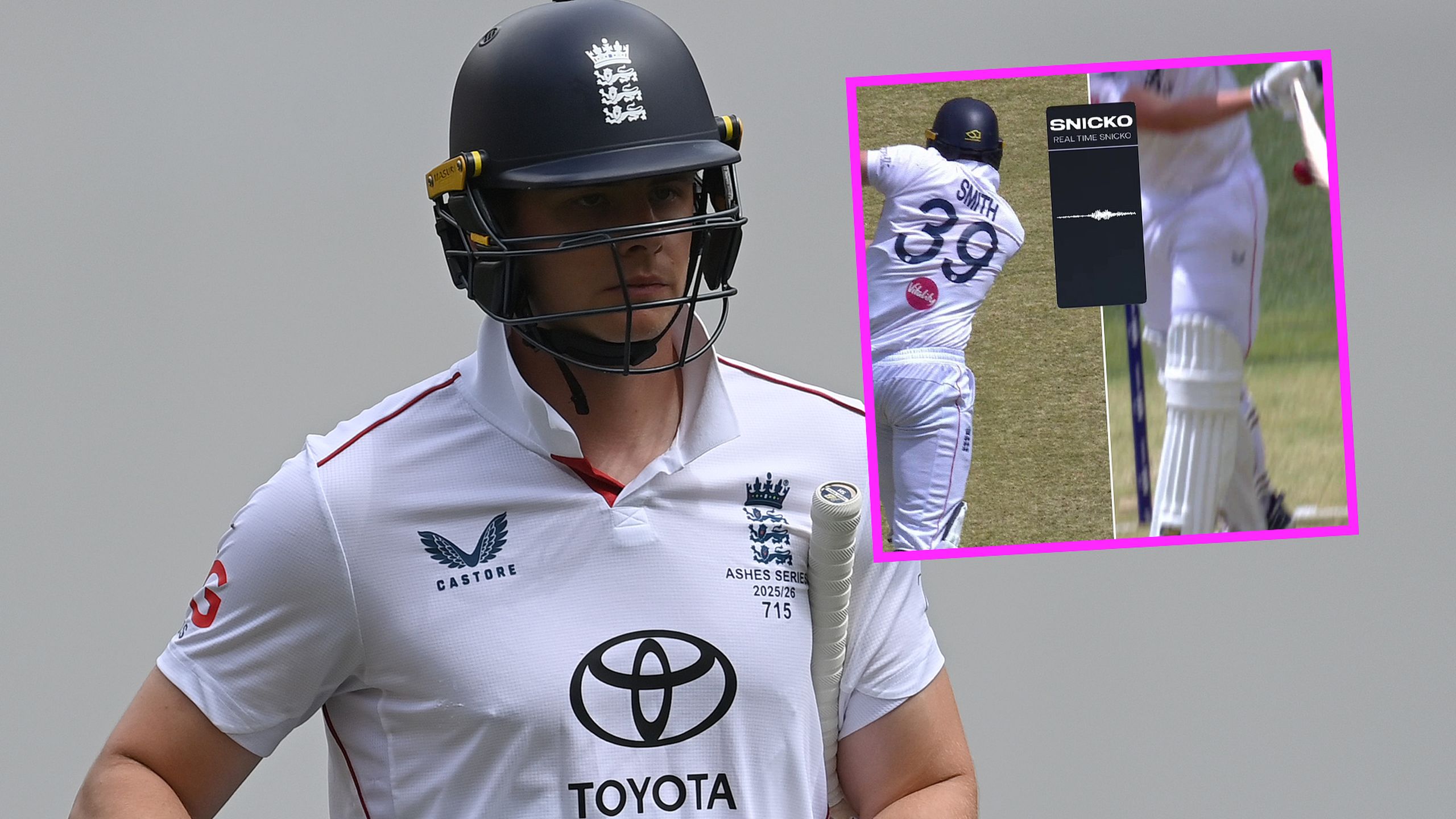 Ashes 2025/26: Controversial Jamie Smith dismissal 'definitely ...