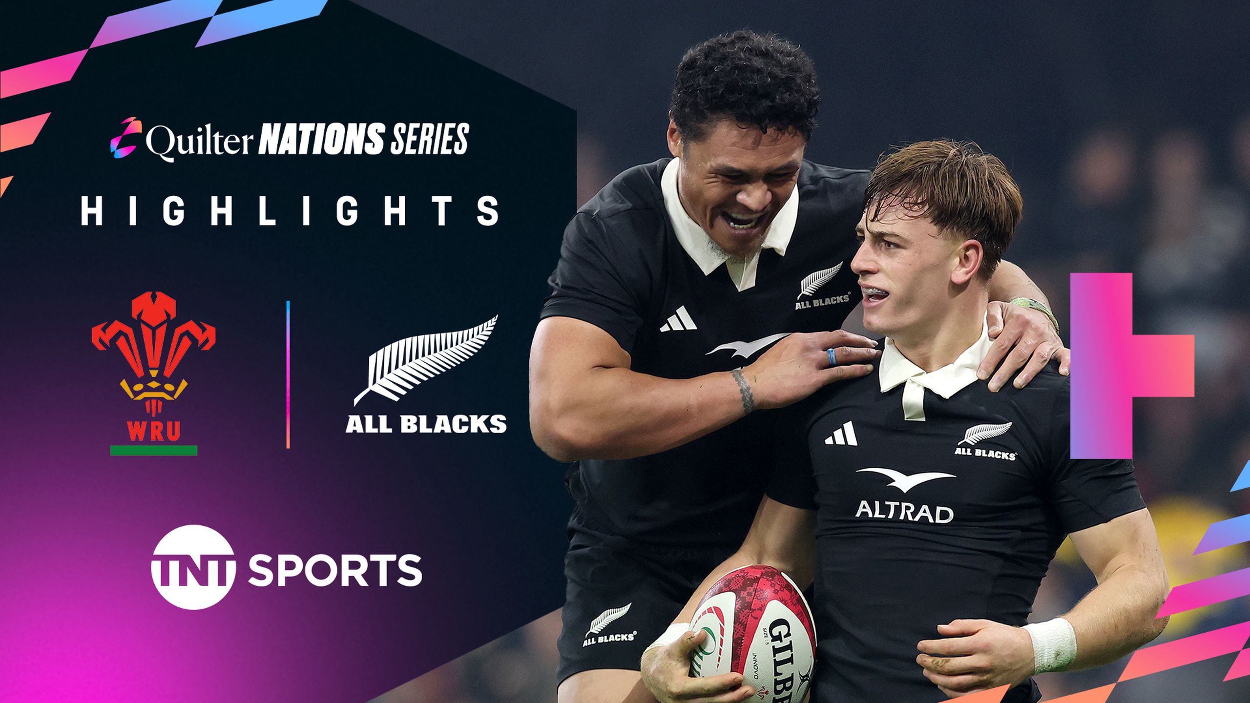 Highlights: New Zealand outmuscle spirited Wales side in thrilling ...