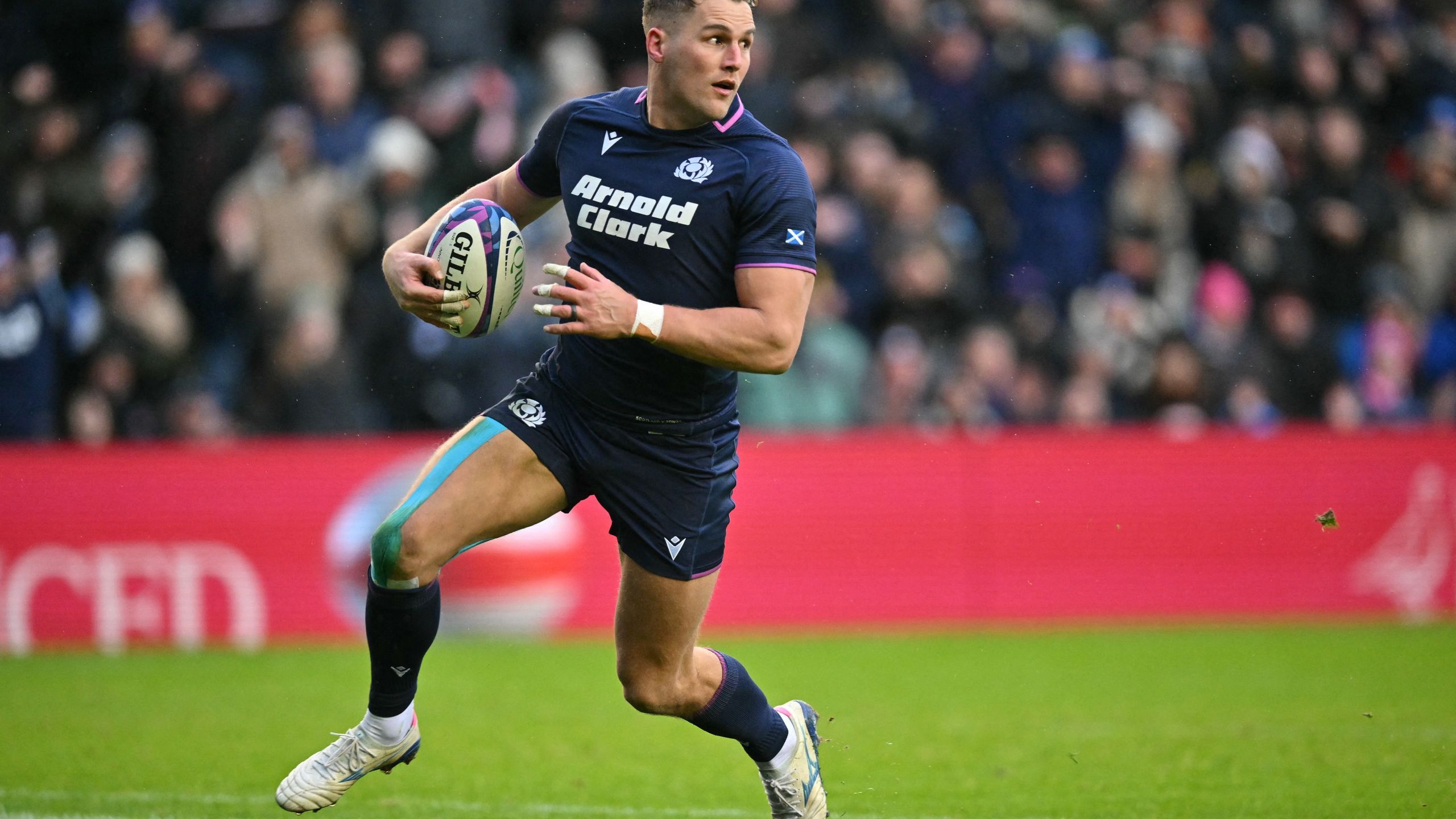 'Duhan the Destroyer!' - Duhan van der Merwe gets record 35th Scotland ...