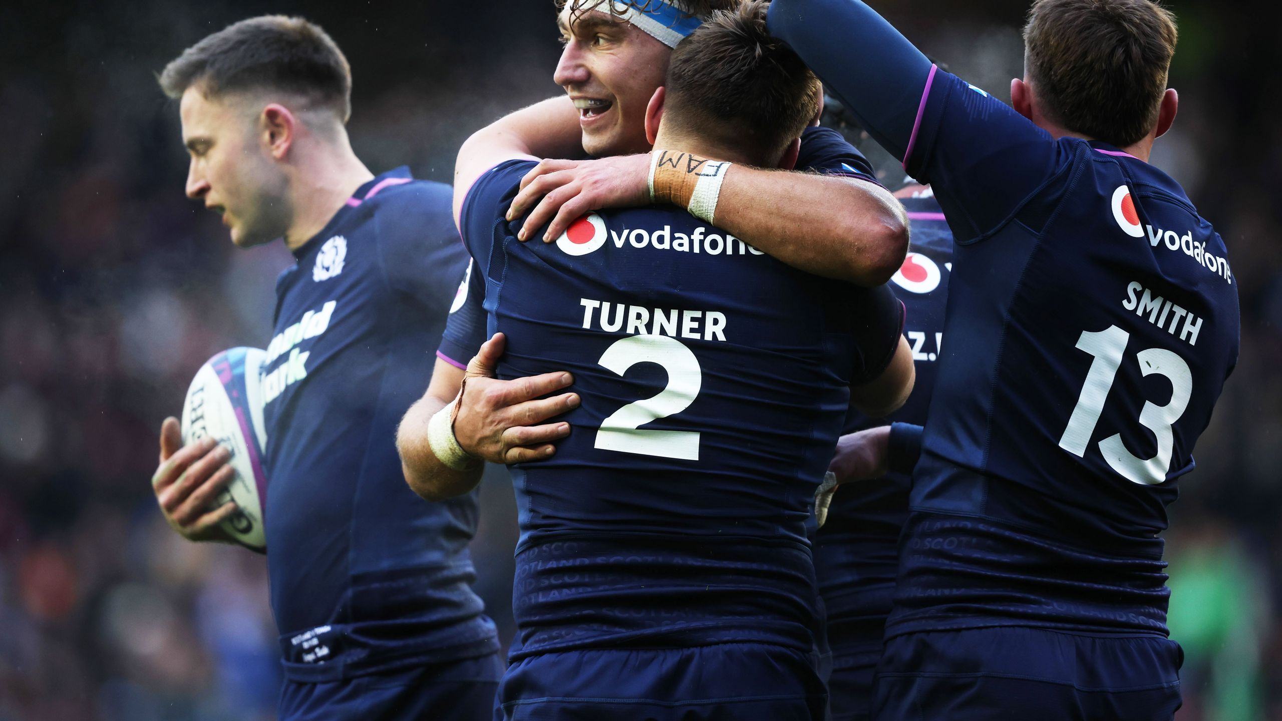'Barreling over! - Jamie Ritchie crashes over to get Scotland on the ...