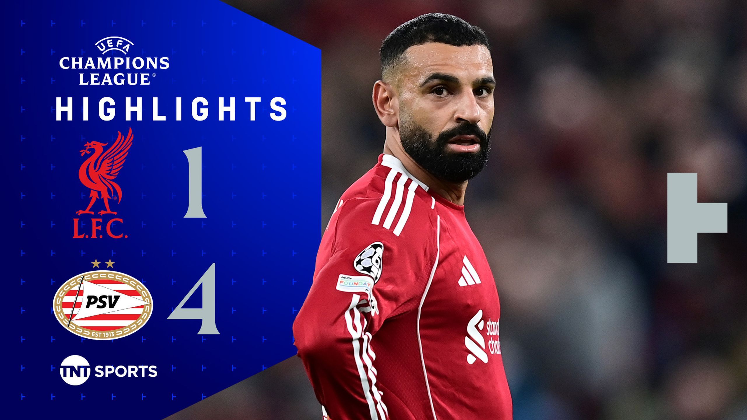 Liverpool 1-4 PSV Eindhoven: UEFA Champions League highlights as Reds ...