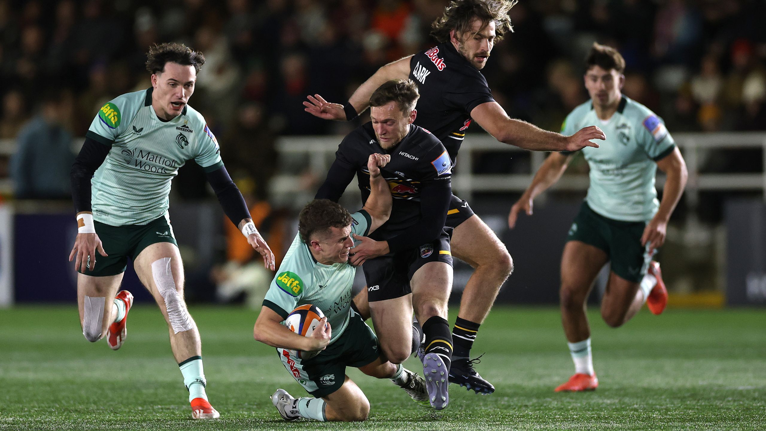 Billy Searle ‘melted’ by monster Max Clark tackle – ‘That is going to ...