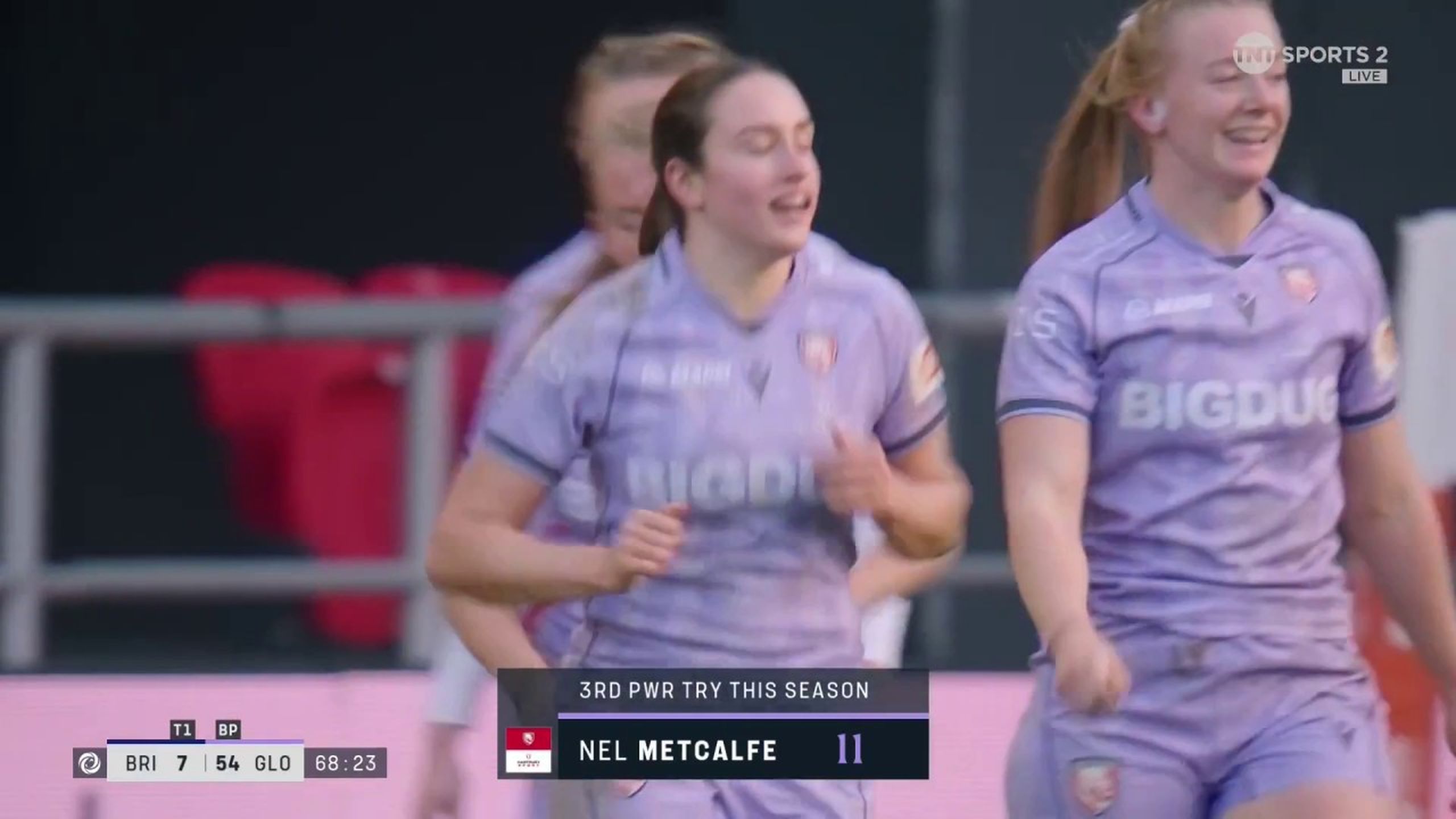 'Mega good!' - Nel Metacalfe touches down as Gloucester-Hartpury run ...