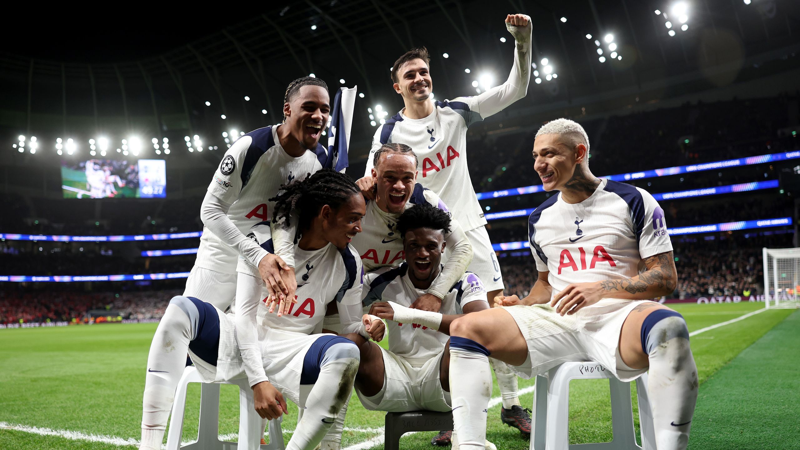 Mohammed Kudus grabs Tottenham second against Slavia Prague and marks ...