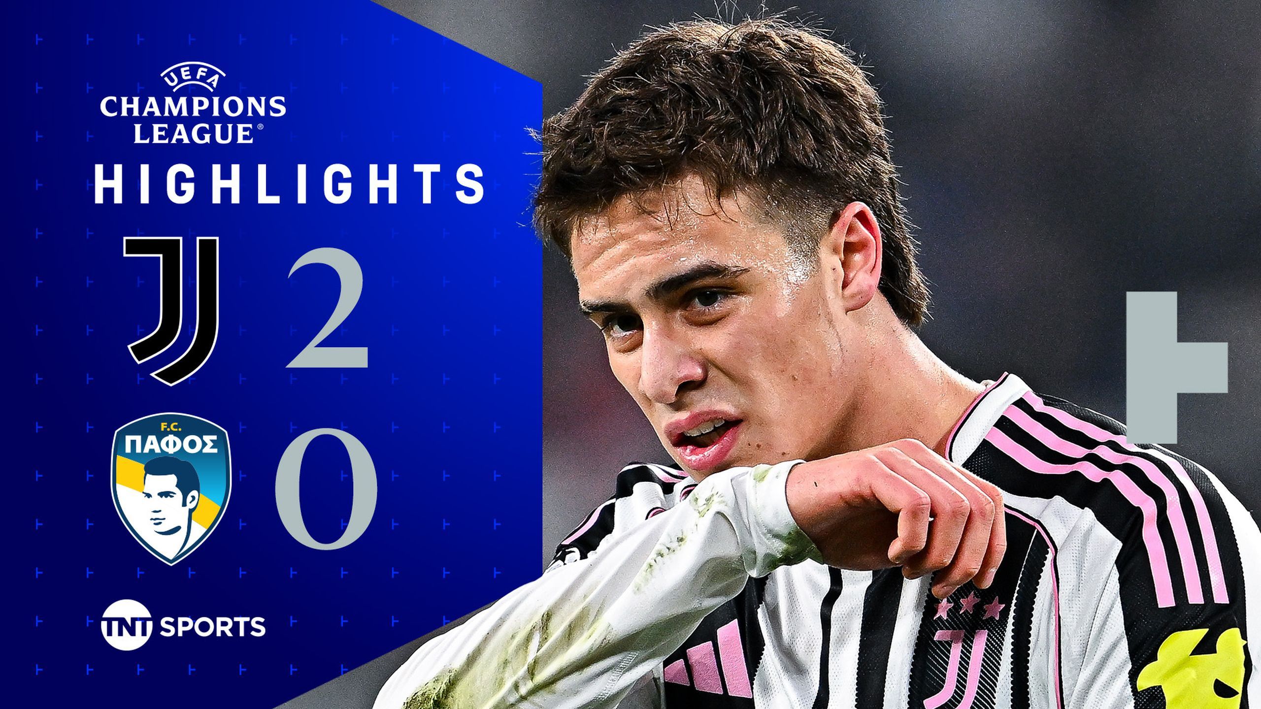 Juventus 2-0 Pafos: UEFA Champions League highlights as Weston McKennie ...