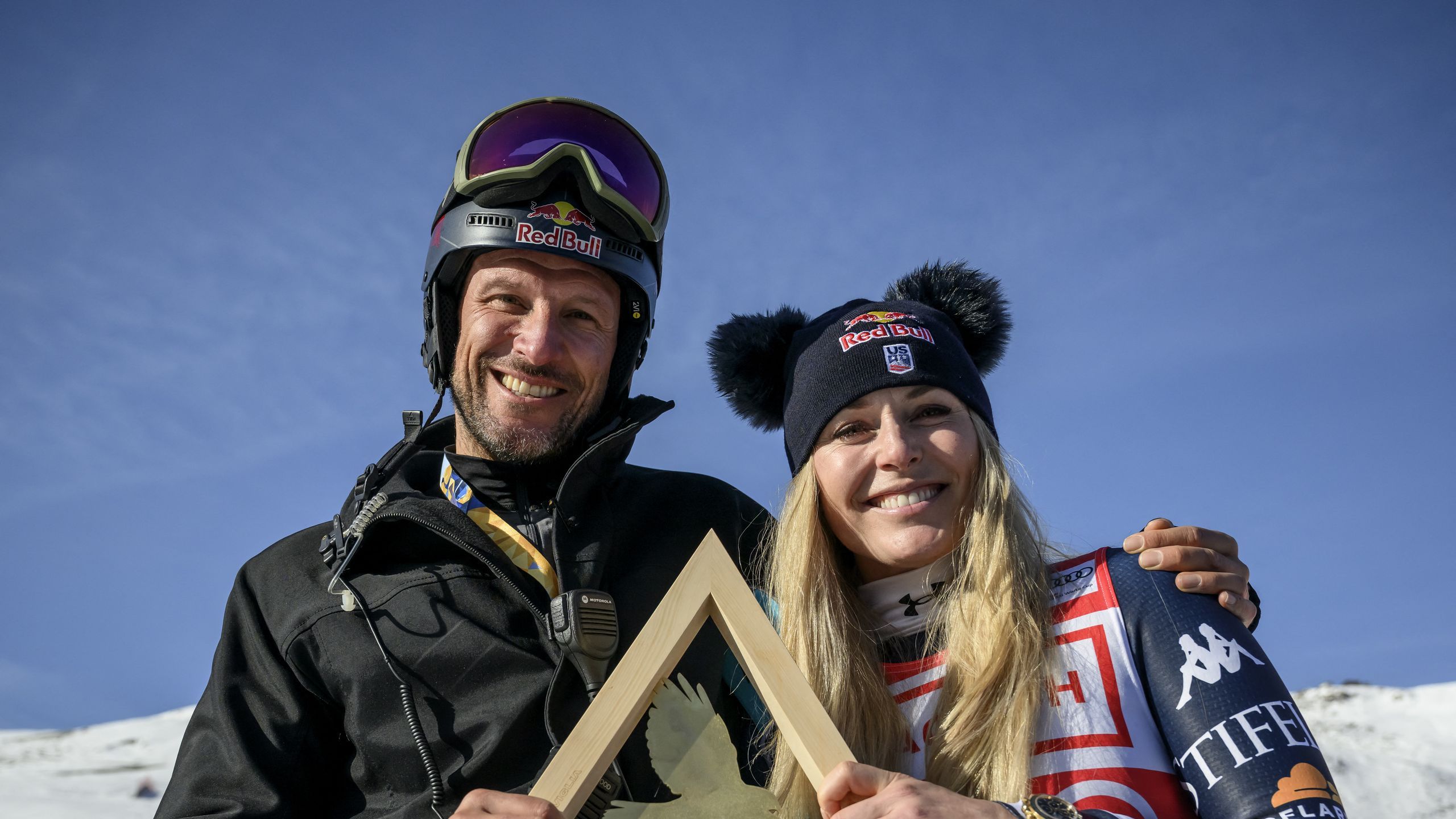 'Surprised how nervous I was!' - Lindsey Vonn and new coach Aksel Lund ...