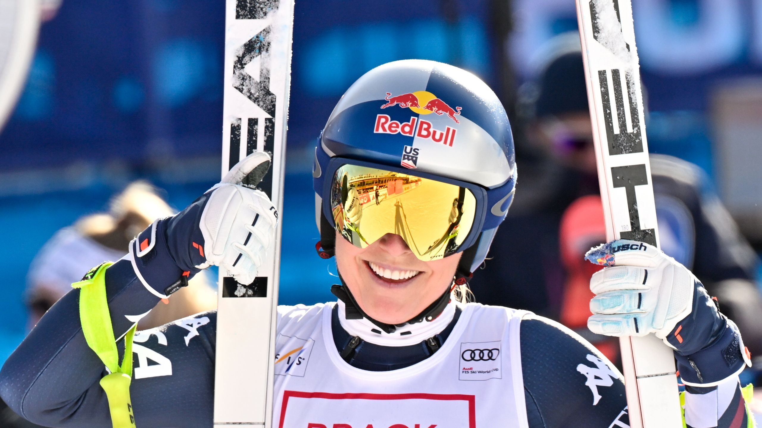 American superstar Lindsey Vonn rolls back the years with magical ...