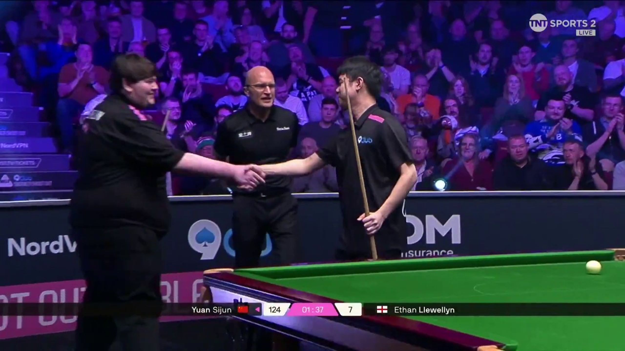 Watch in FULL as Yuan Sijun delivers 'perfect' 126 clearance in Snooker ...