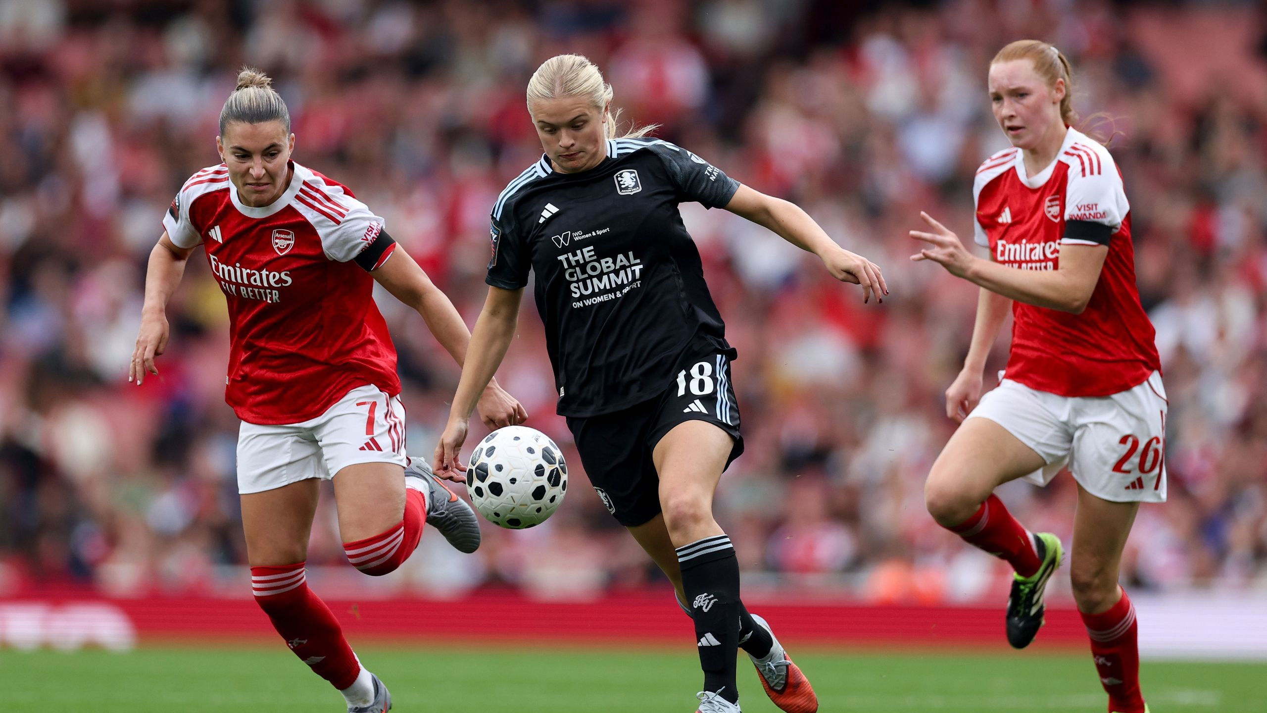 Arsenal v Aston Villa among Women’s FA Cup fourth-round matches on TNT ...