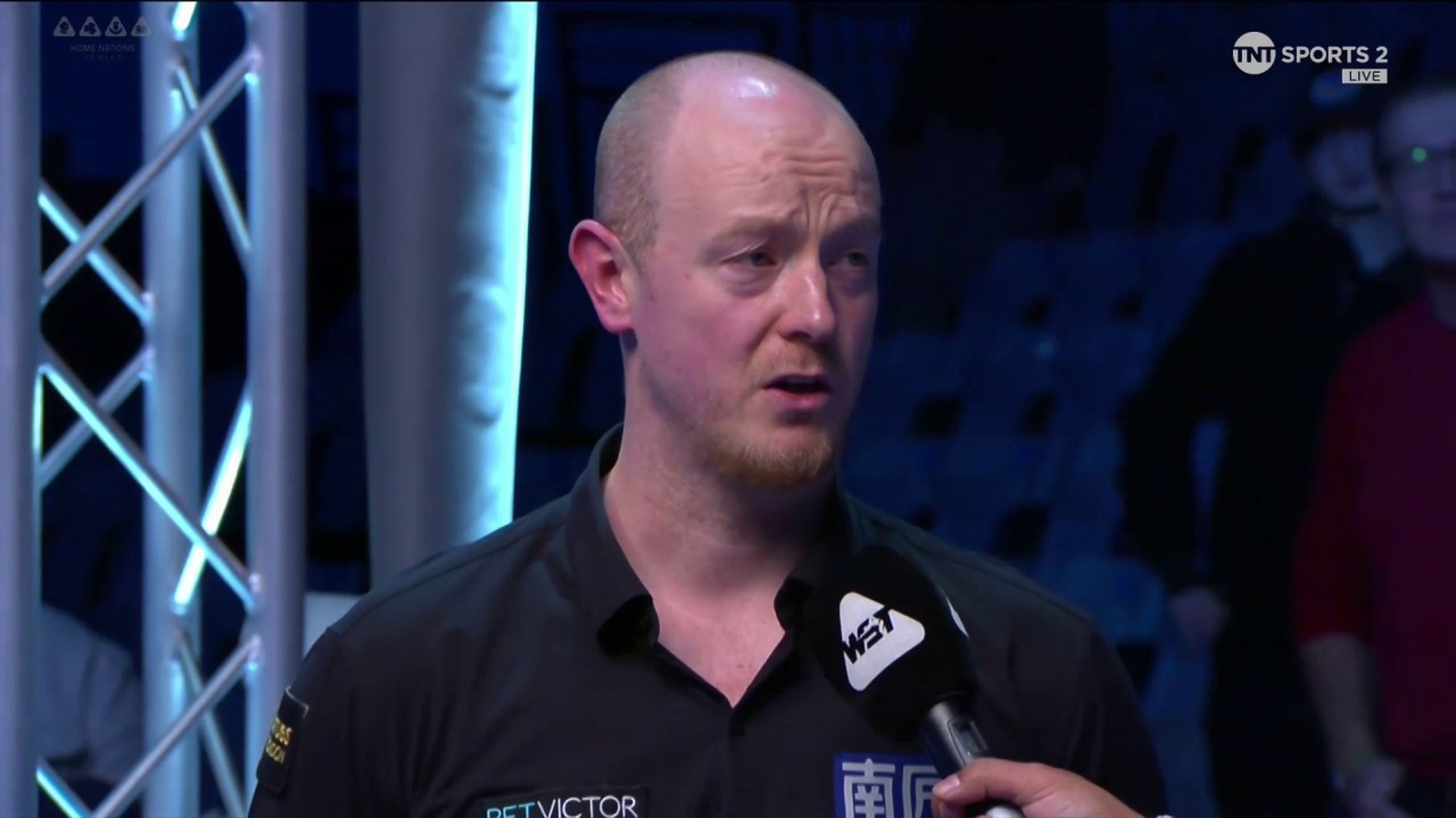 Chris Wakelin reacts after 2025 Scottish Open final triumph over Chang ...
