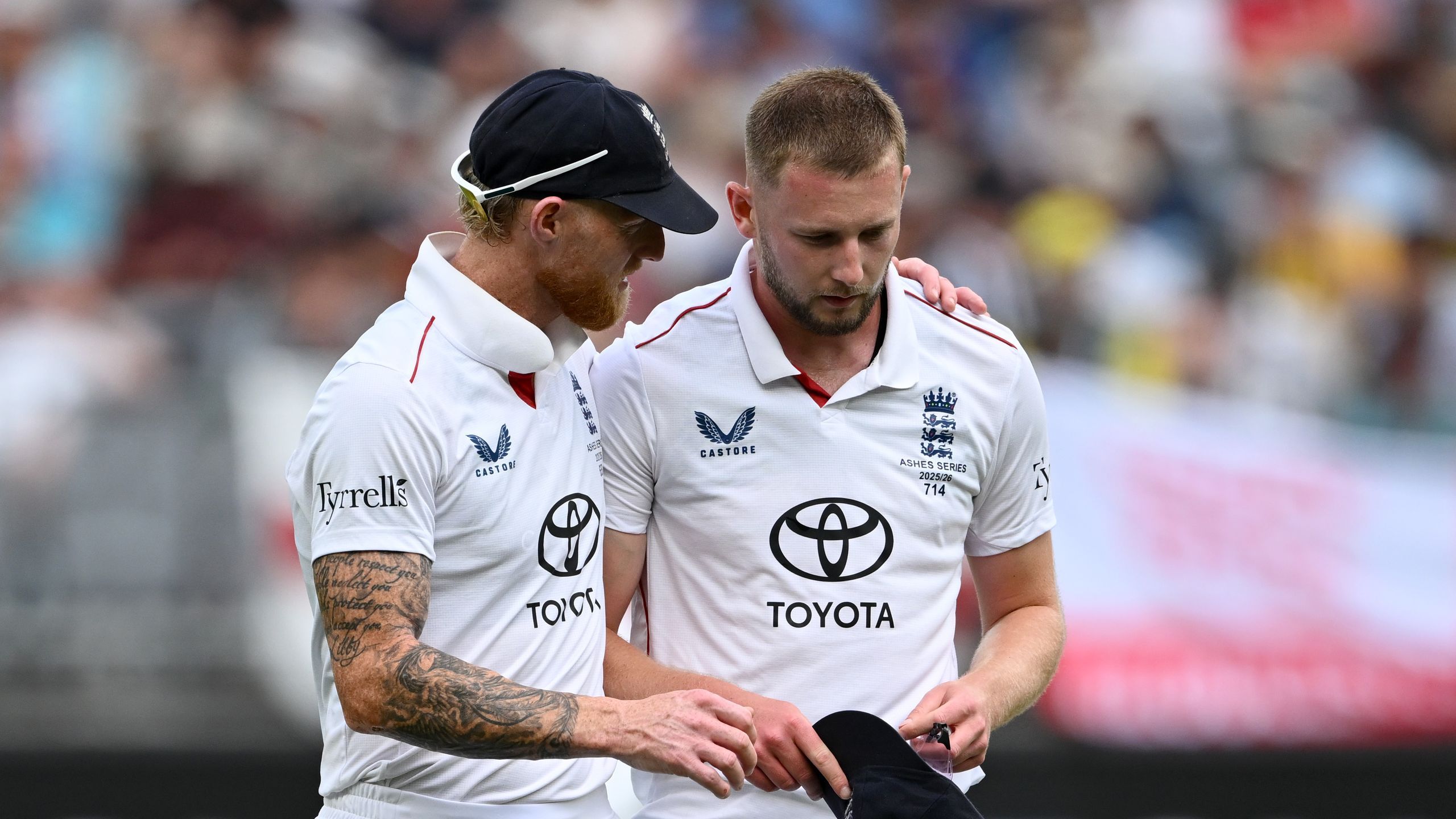 England bowler Gus Atkinson to miss fifth and final Test of Ashes ...