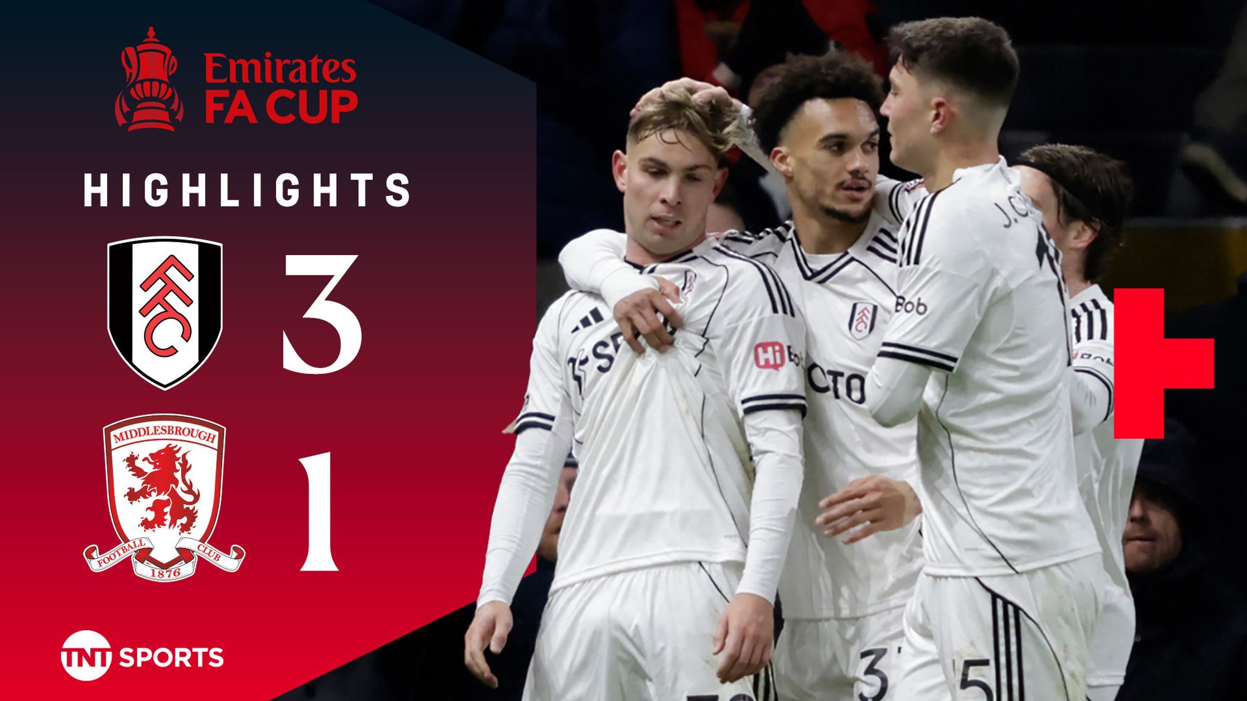 FA Cup third-round highlights - Fulham vs Middlesbrough - Football ...