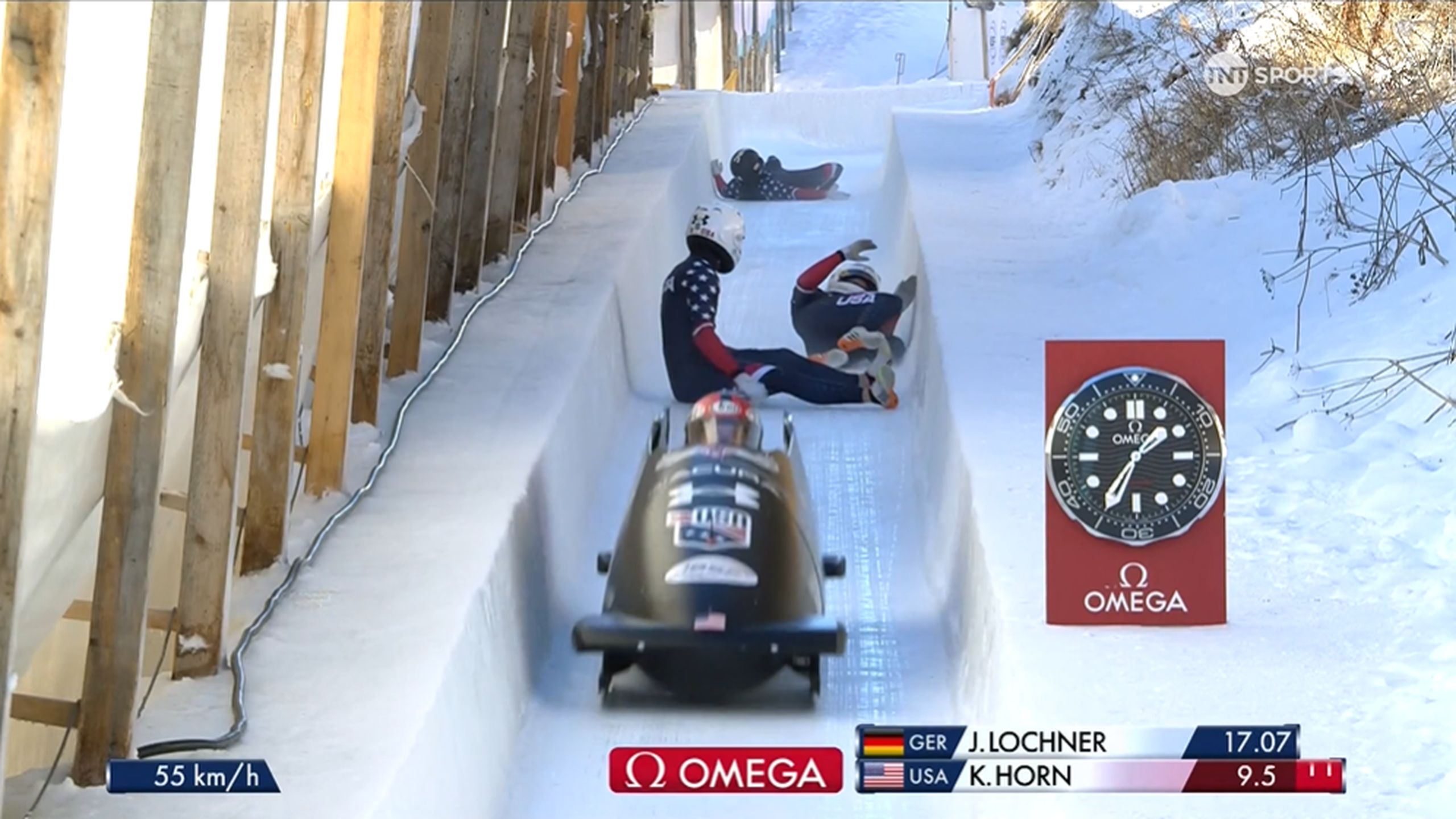 US bobsleigh team avoid serious injuries after 'disaster' moment in ...