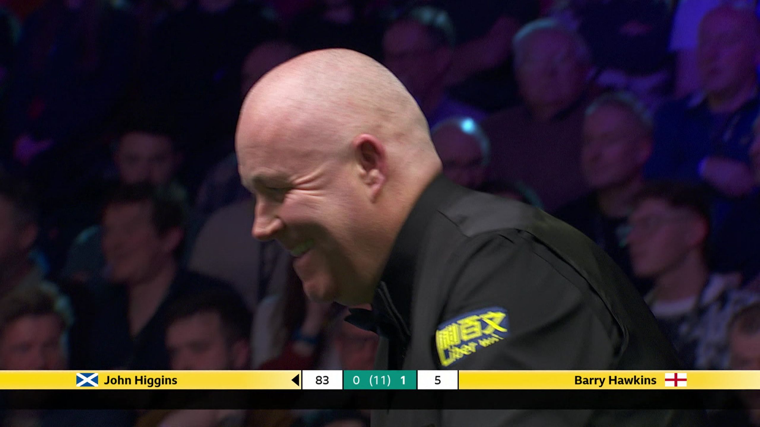 John Higgins pokes fun at Barry Hawkins after alarm goes off in Masters ...