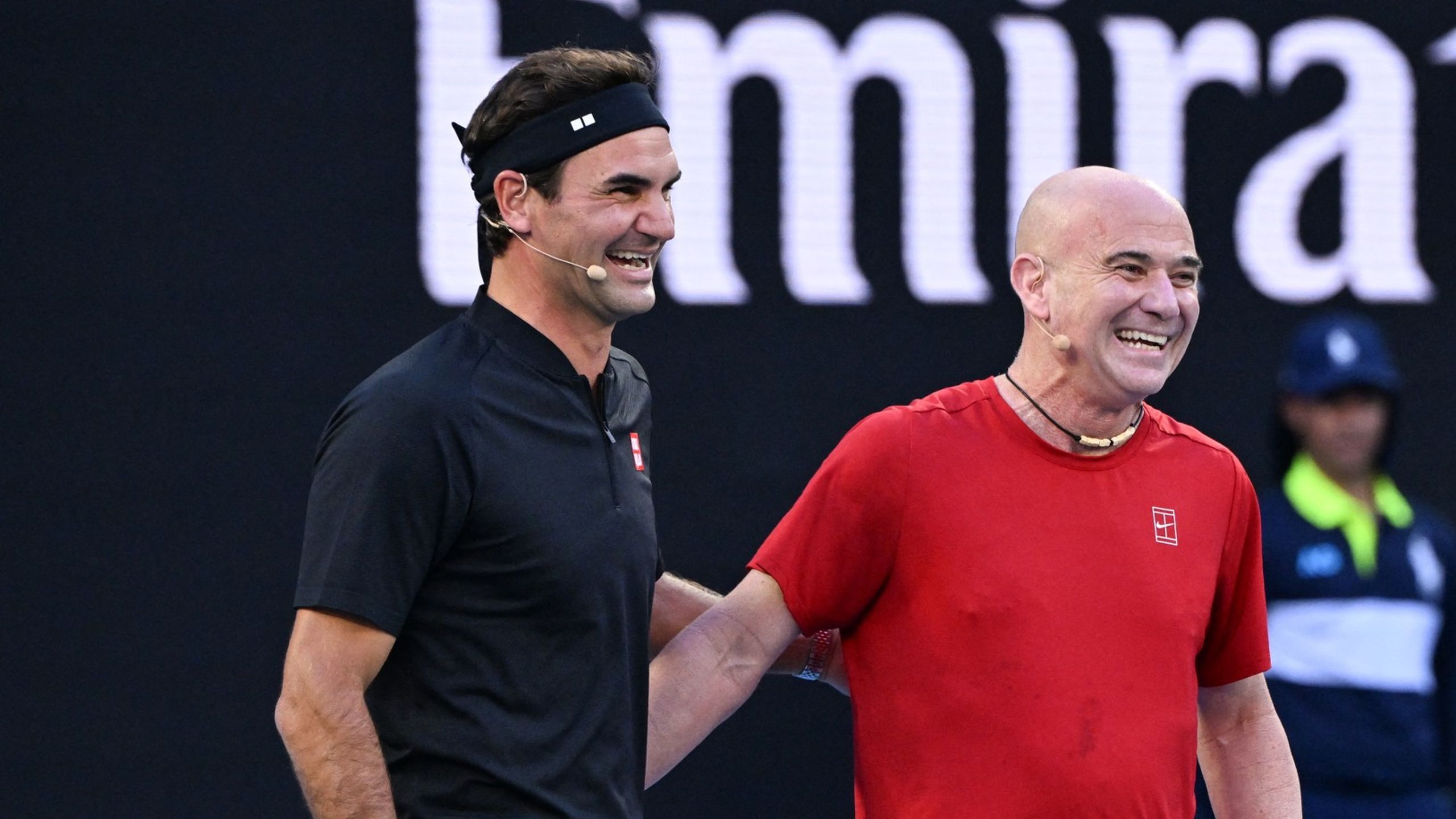 Highlights: Roger Federer and fellow legends light up opening ceremony ...