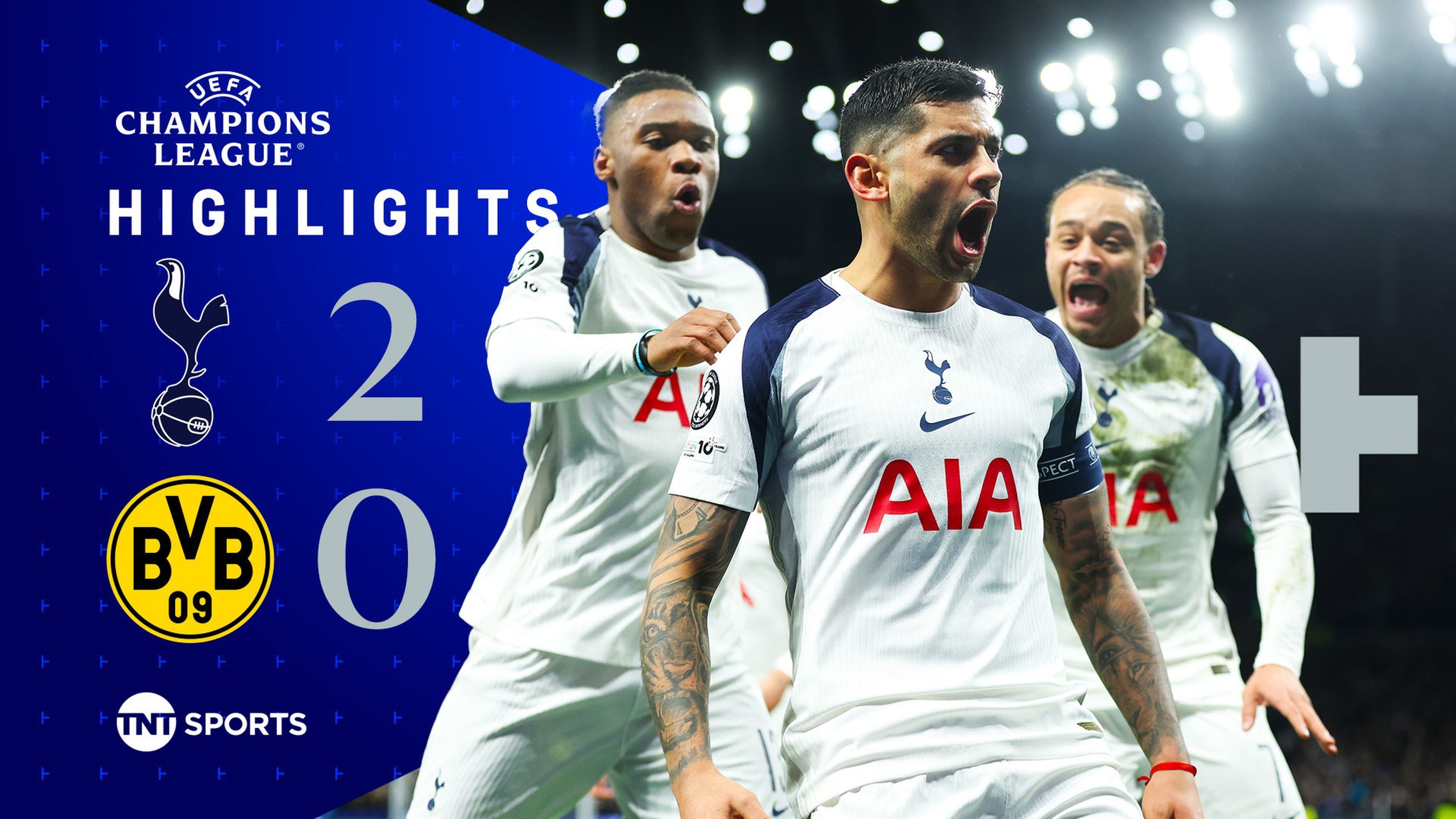 Tottenham Hotspur v Borussia Dortmund: UEFA Champions League highlights ...