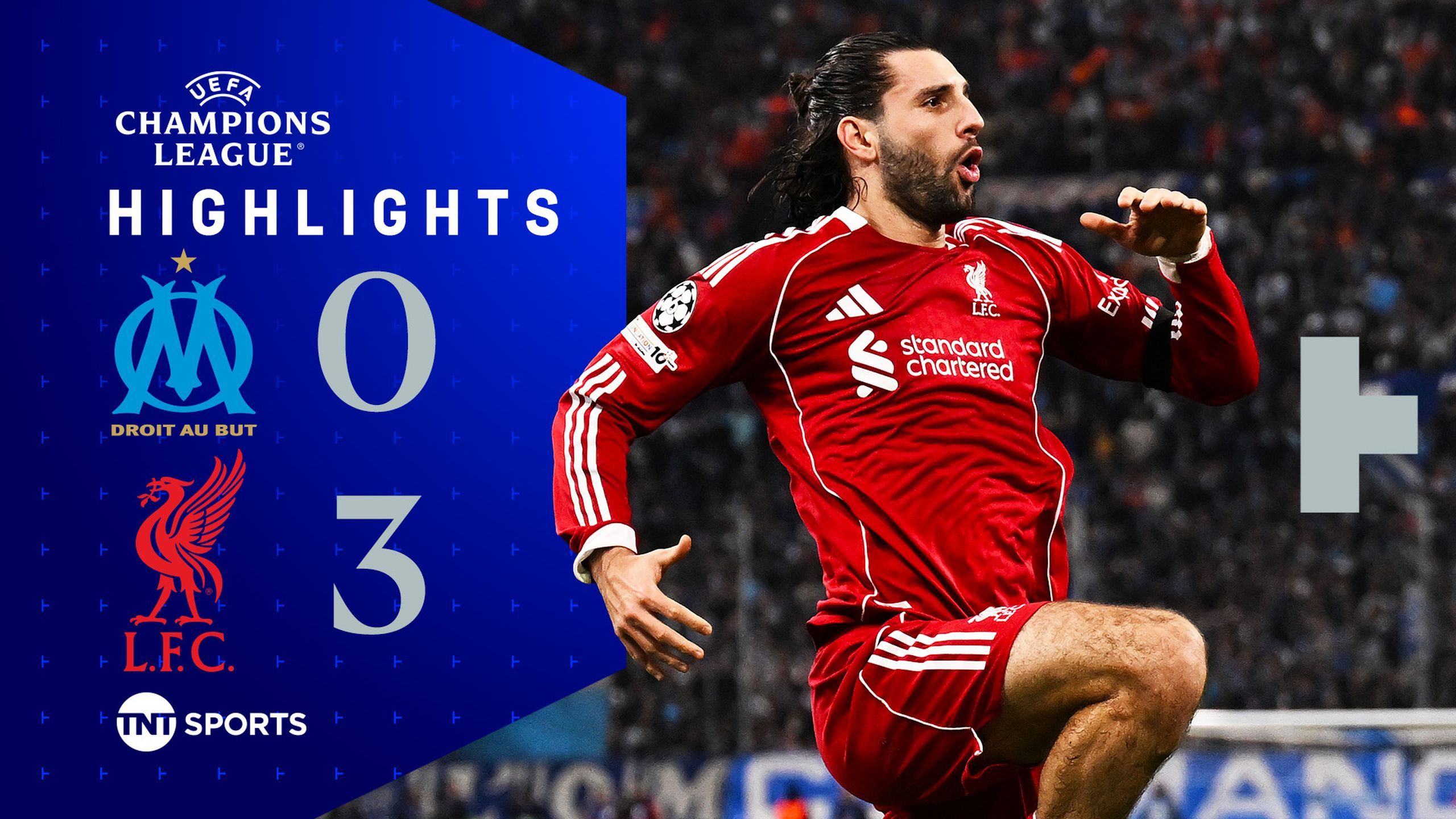 Marseille v Liverpool: UEFA Champions League highlights as Reds claim ...