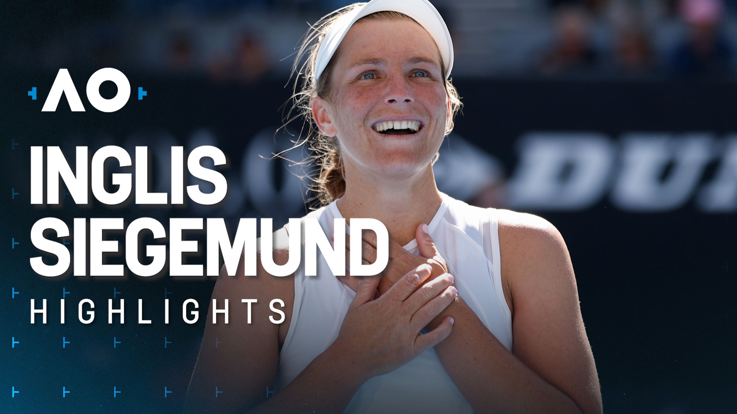 Maddison Inglis - Laura Siegemund - Australian Open highlights - Tennis ...