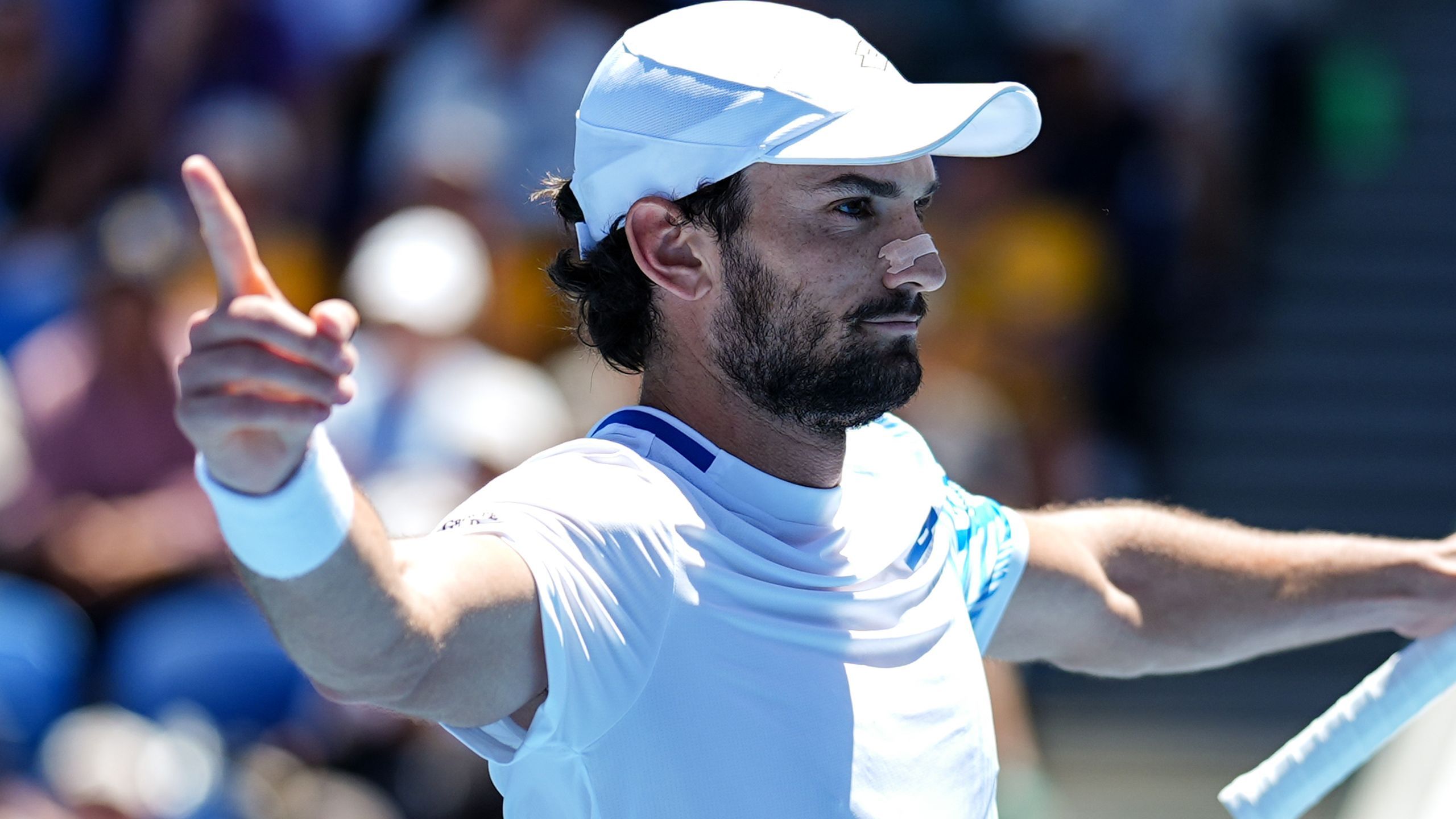 'He made that?!' - Watch Valentin Vacherot come up with 'silly' return ...