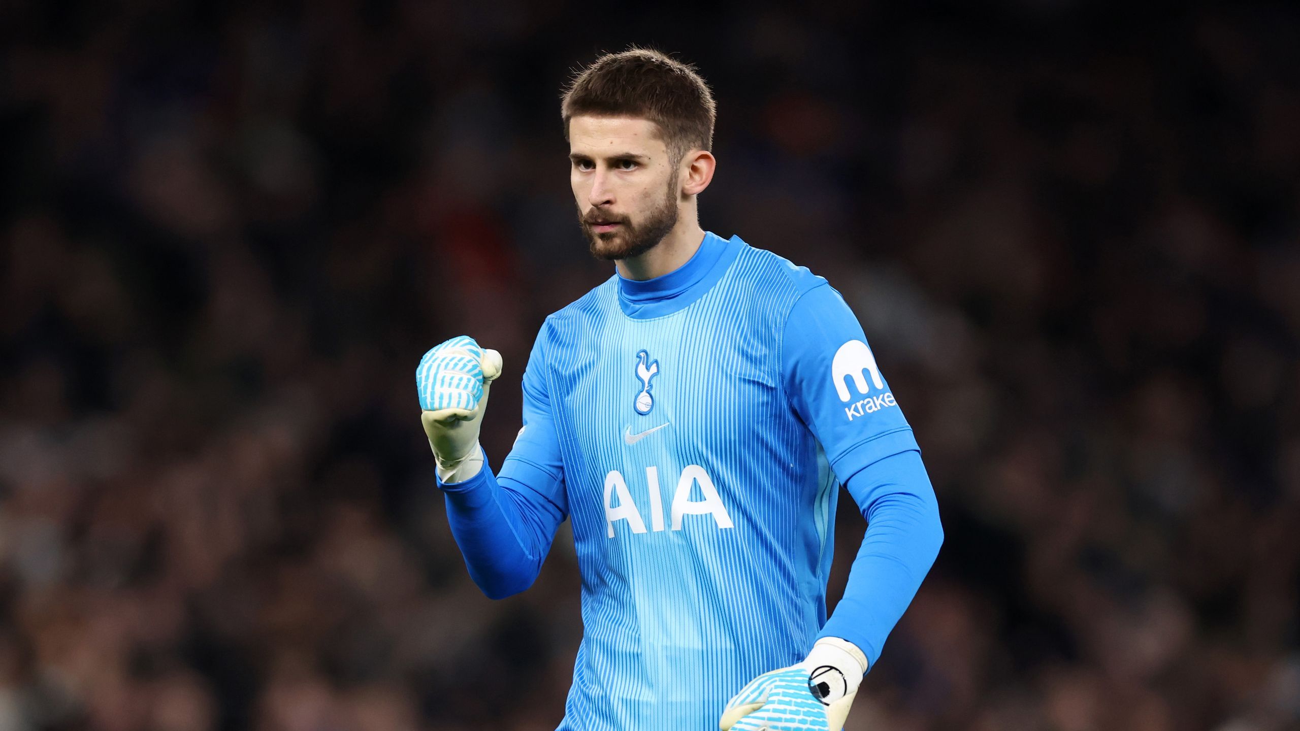 Tottenham goalkeeper Guglielmo Vicario 'totally open' to leaving club ...