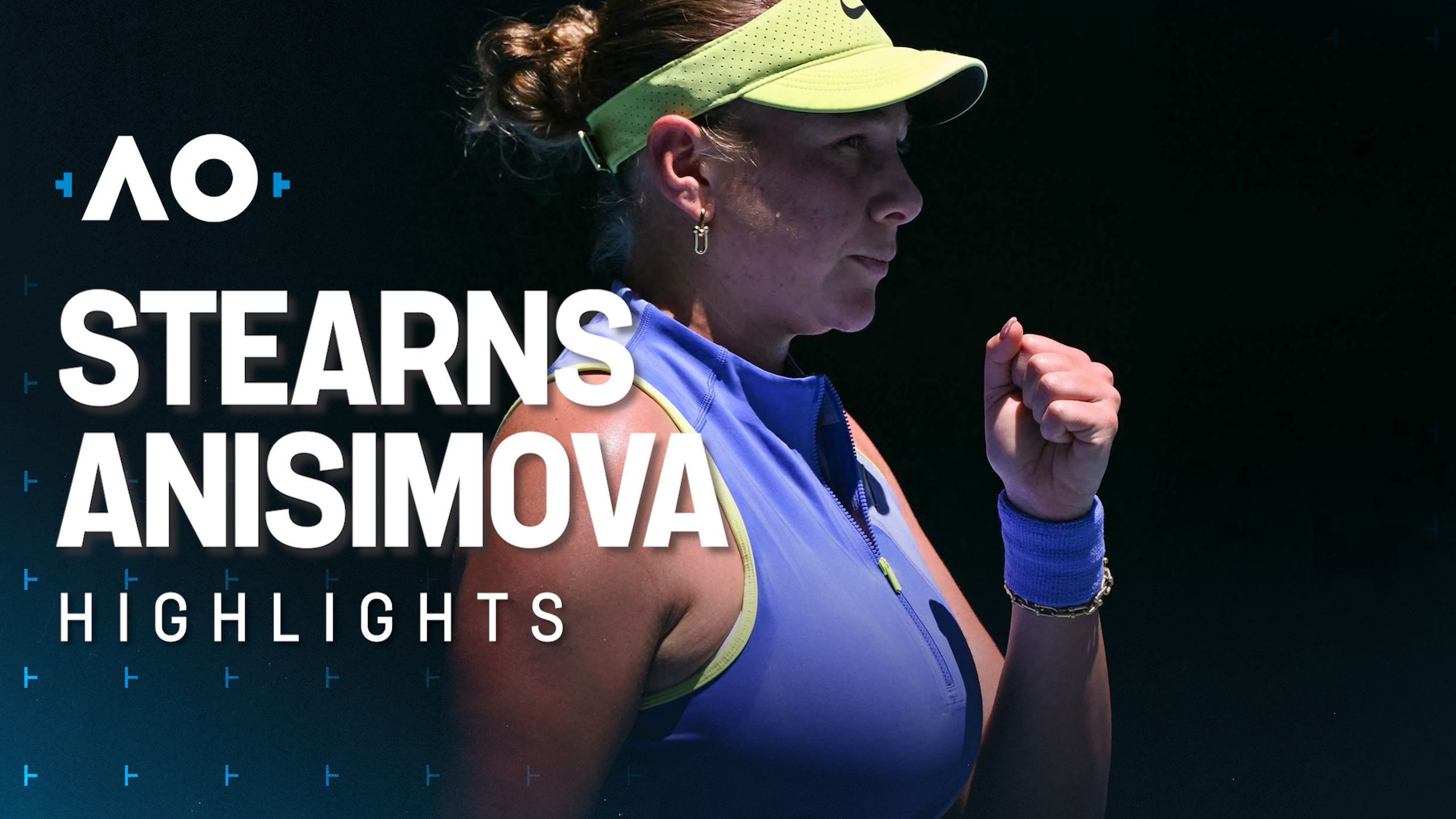 Peyton Stearns - Amanda Anisimova - Australian Open highlights - Tennis ...