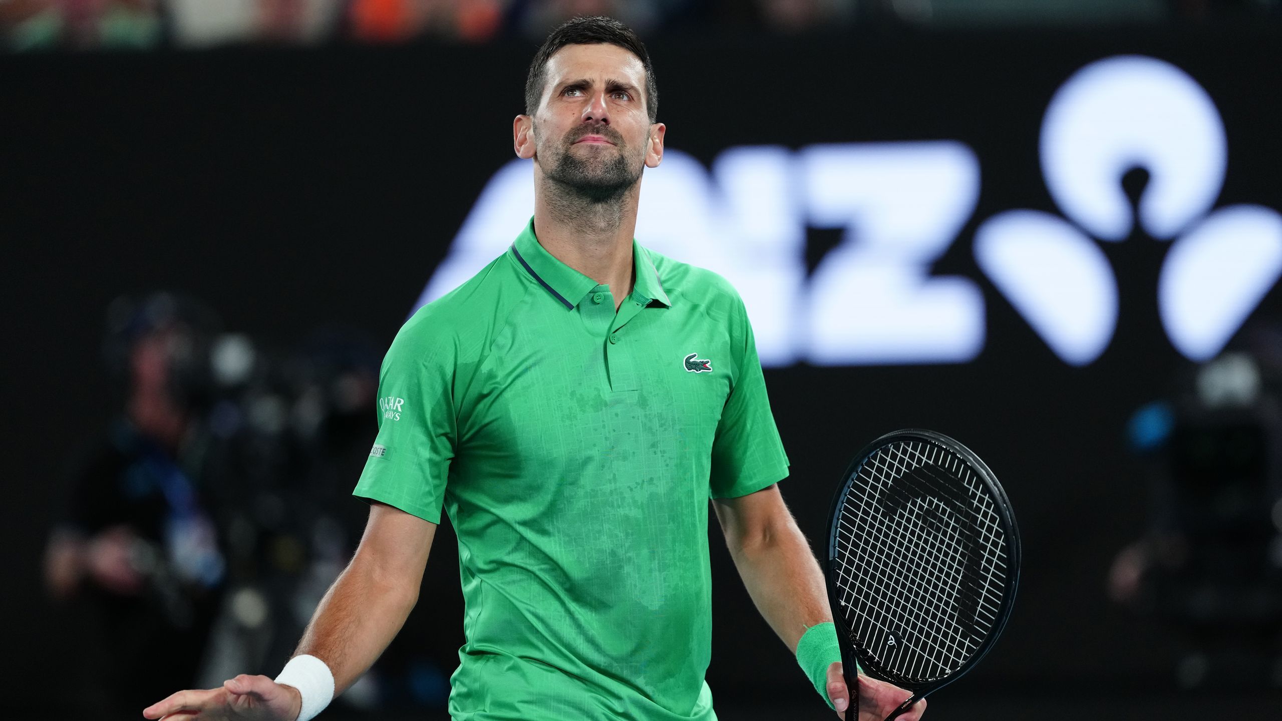 Novak Djokovic into Australian Open 2026 quarter-finals as Jakub Mensik ...