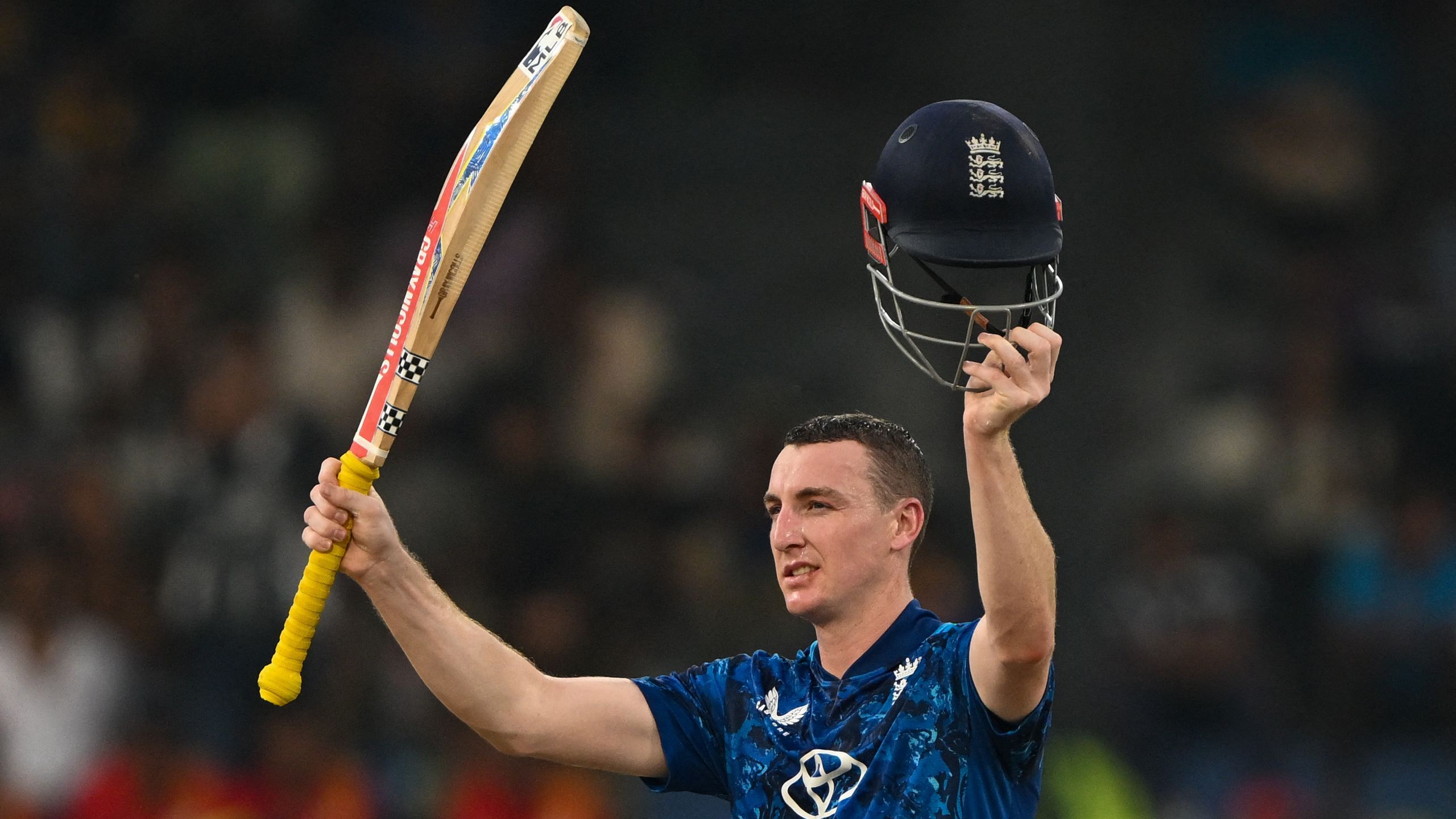 Watch: 'Brilliant' Harry Brook races to ton with second 50 coming in 17 ...