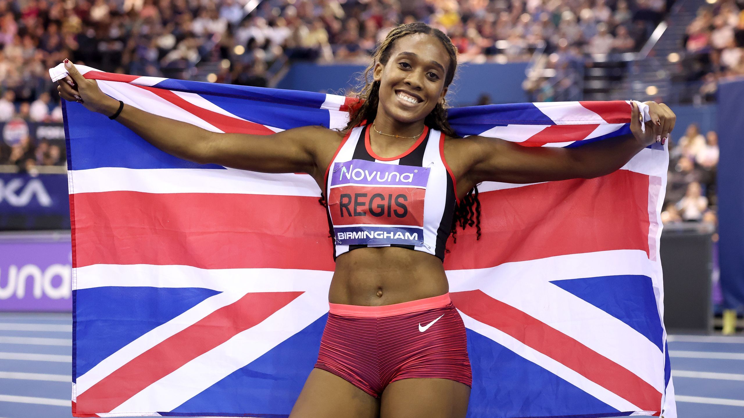 Renee Regis shocked as former world champion father John presents medal ...
