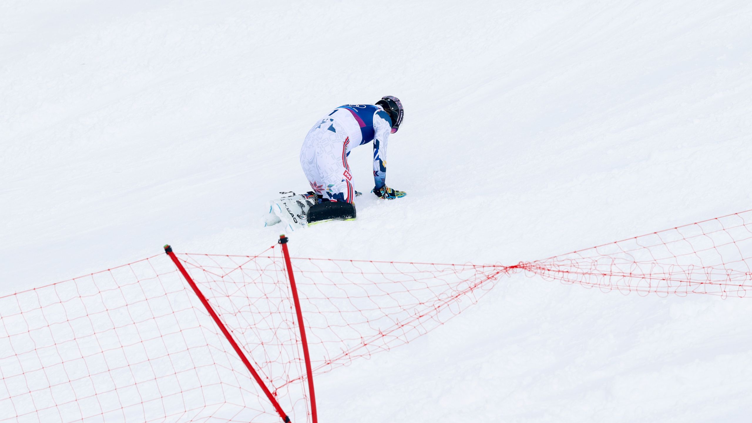 Atle Lie McGrath reaction to Winter Olympics slalom DNF shows 'brutal ...
