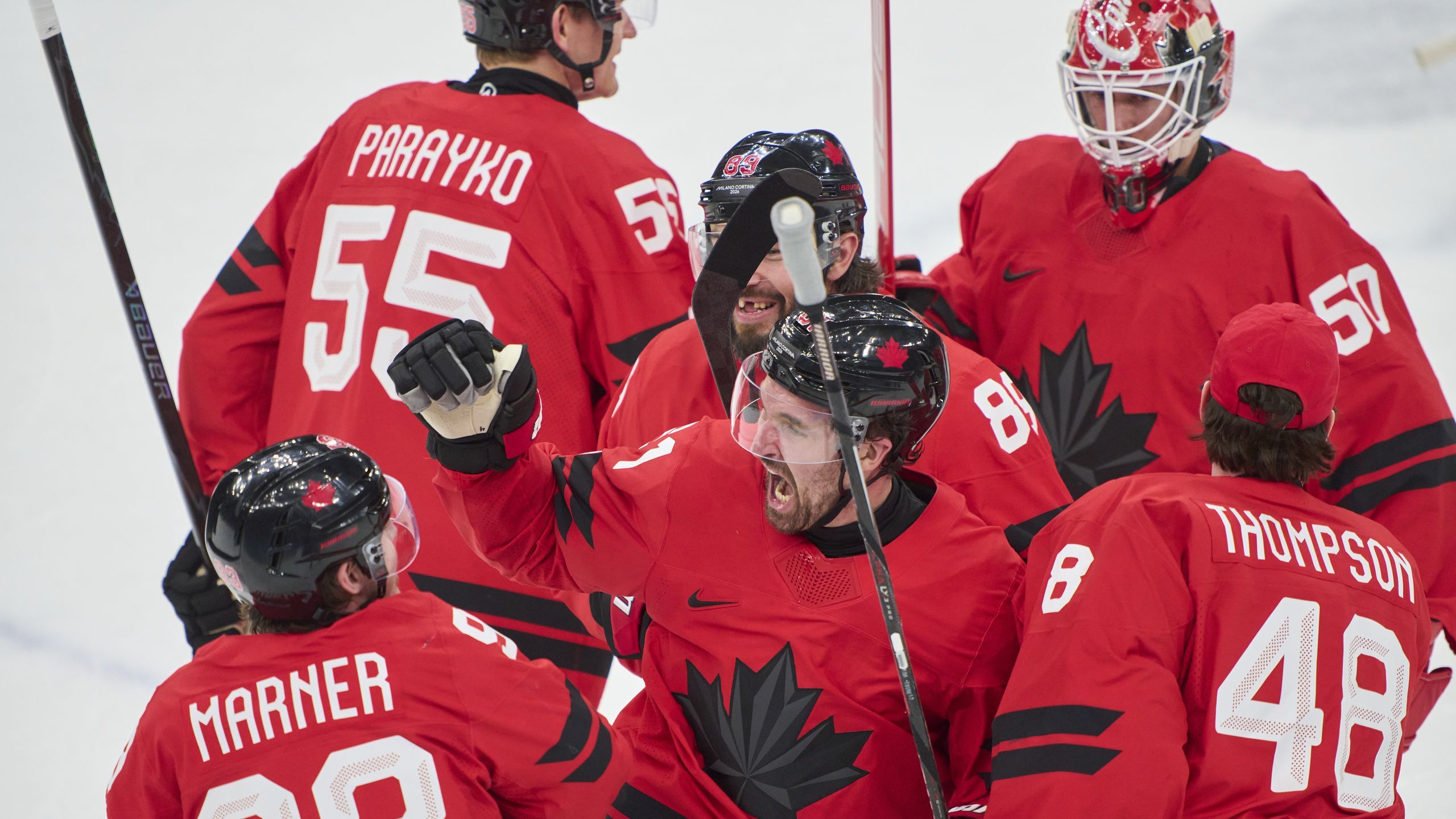 Mitch Marner rescues Canada with overtime goal in men's ice hockey ...