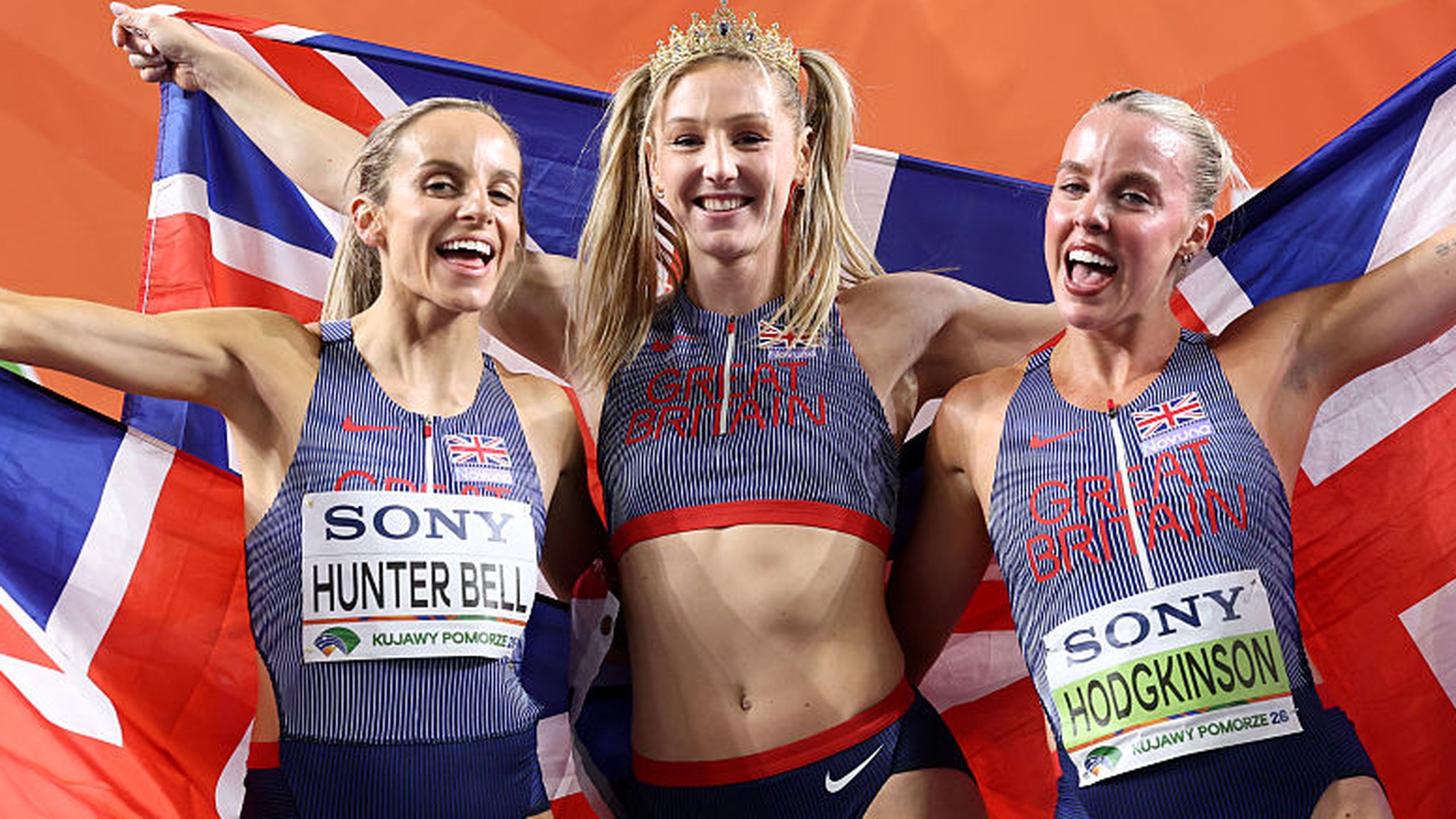 Keely Hodgkinson, Molly Caudery, Georgia Hunter Bell all win World ...