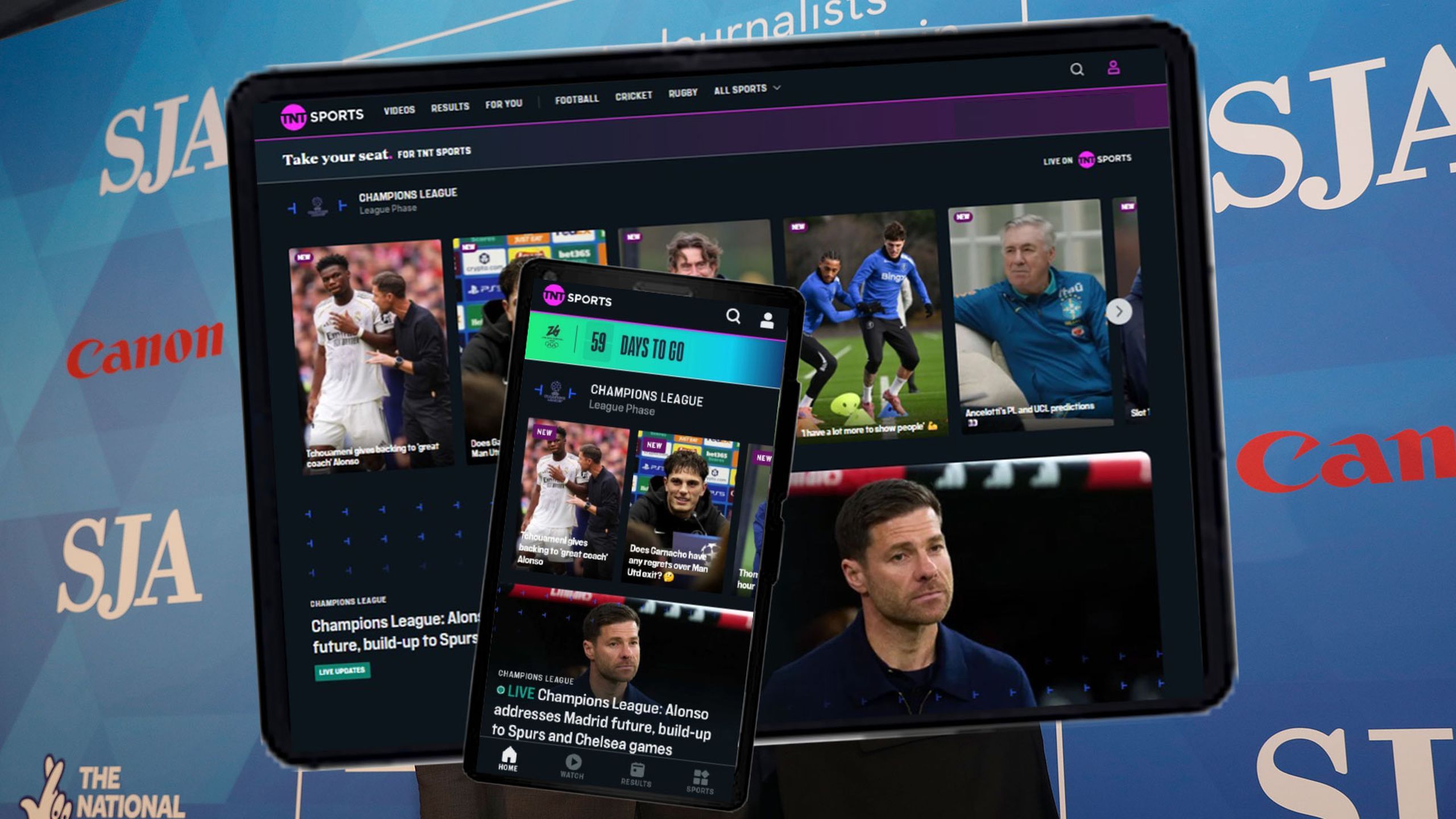 TNT Sports secures five nominations for SJA Awards, including for ...