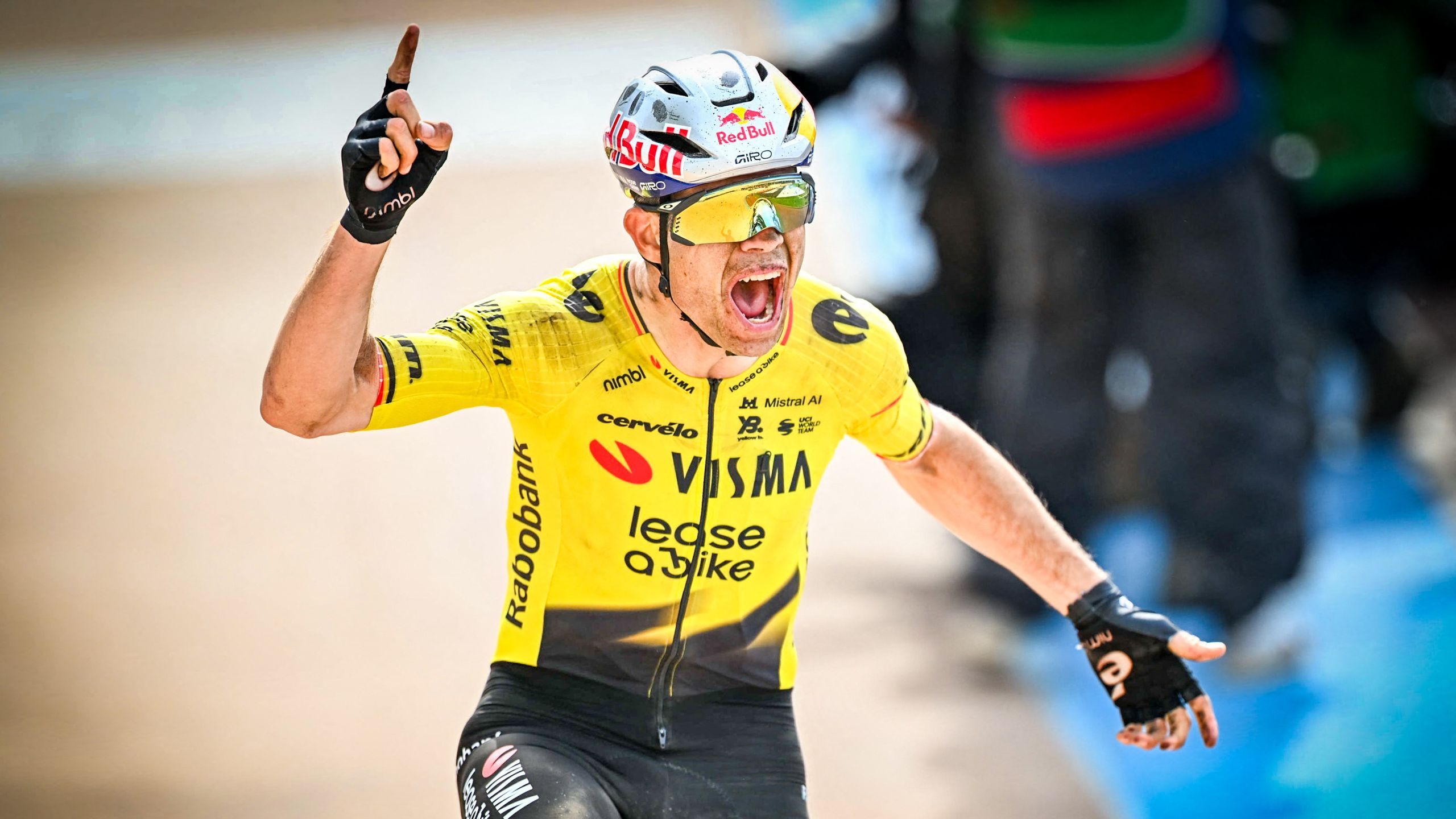 Wout van Aert outsprints Tadej Pogacar in Paris-Roubaix epic to deny ...
