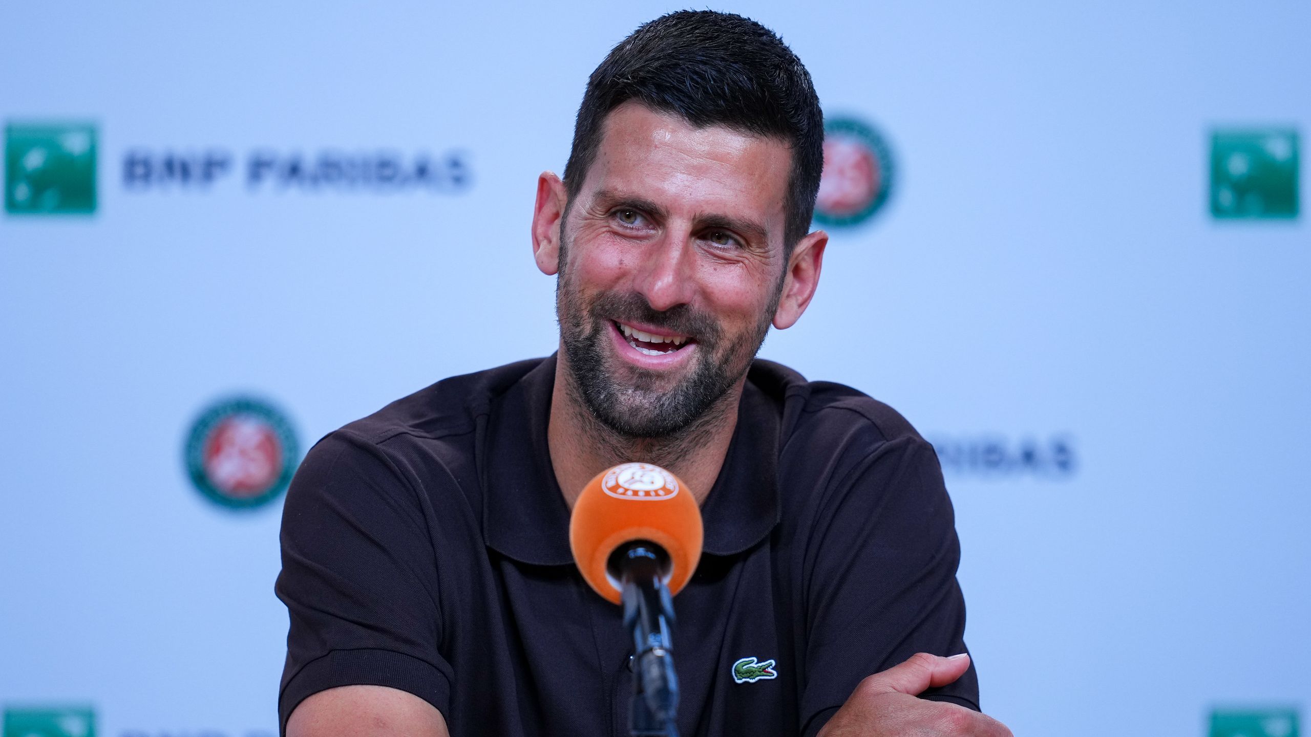 Watch as Novak Djokovic offers to answer journalist's phone ahead of ...