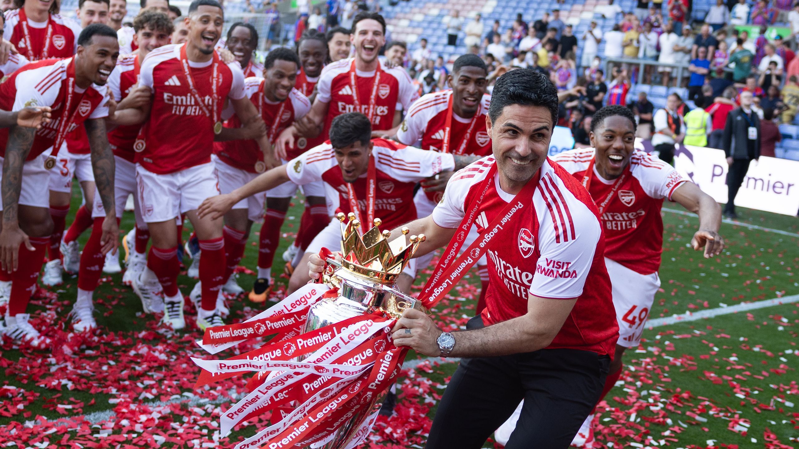 Mikel Arteta named Premier League Manager of the Year after guiding ...