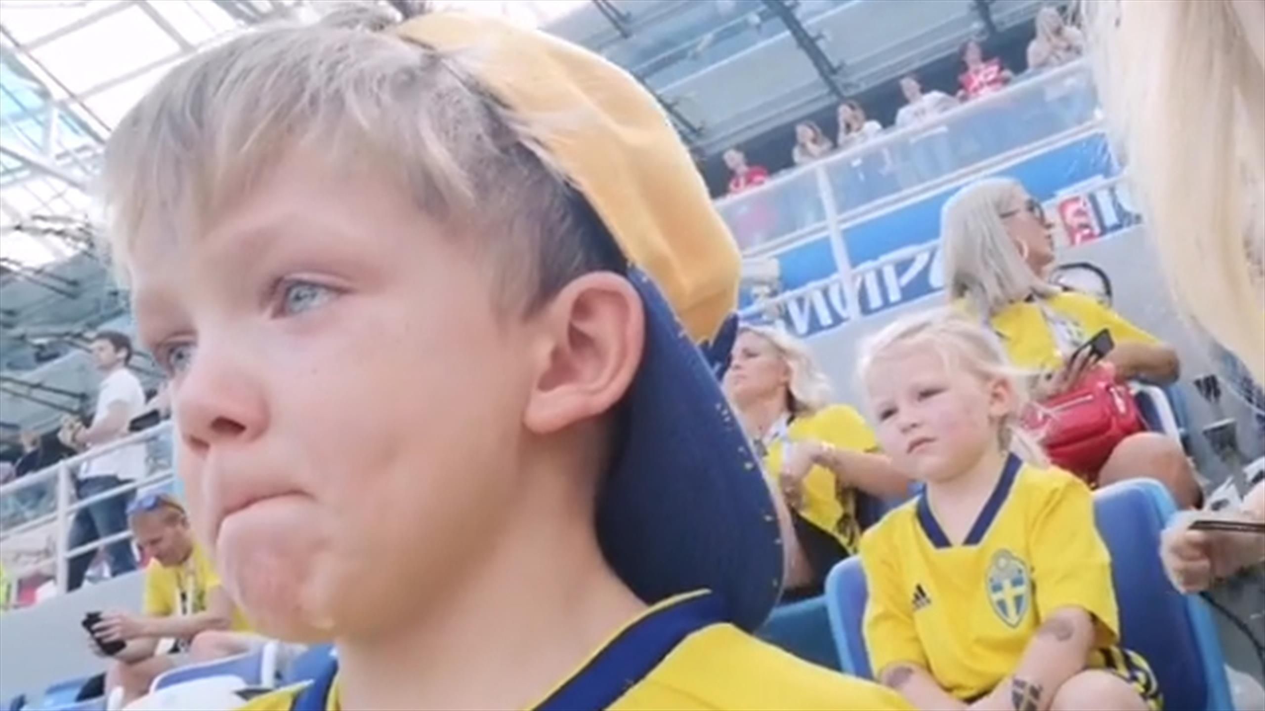 VIDEO: Reaction of Sweden star’s son shows true emotion of World Cup ...