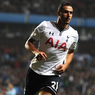 Tottenham's Nacer Chadli sidelined for six weeks with ankle ligament ...