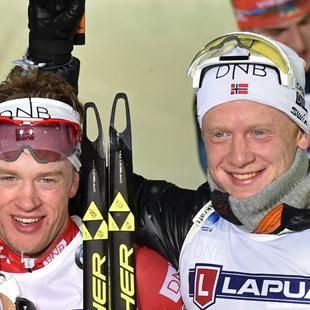 Boe brothers head Norway clean sweep in biathlon 10km sprint - TNT Sports