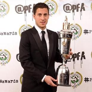 Eden Hazard named PFA Player of the Year, Harry Kane wins Young Player ...
