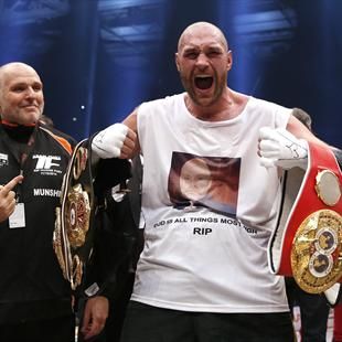 Tyson Fury beats Wladimir Klitschko to become world heavyweight ...