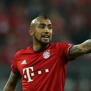 Early Arturo Vidal goal earns Bayern Munich narrow lead over Benfica ...