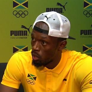 Usain Bolt struts his stuff with Rio dancing girls - Athletics video ...