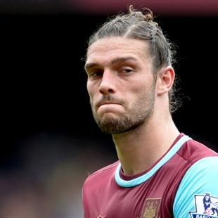 Knee injury sidelines striker Andy Carroll as West Ham injury problems ...