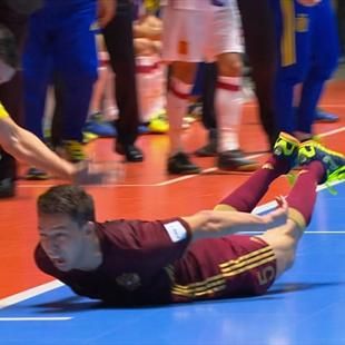 Futsal World Cup highlights: Russia thrash Spain despite red card ...