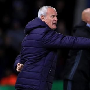 Claudio Ranieri angry with Leicester side despite them nearing knockout ...