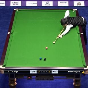 Yuan Sijun level matters against Judd Trump - Snooker video - TNT Sports